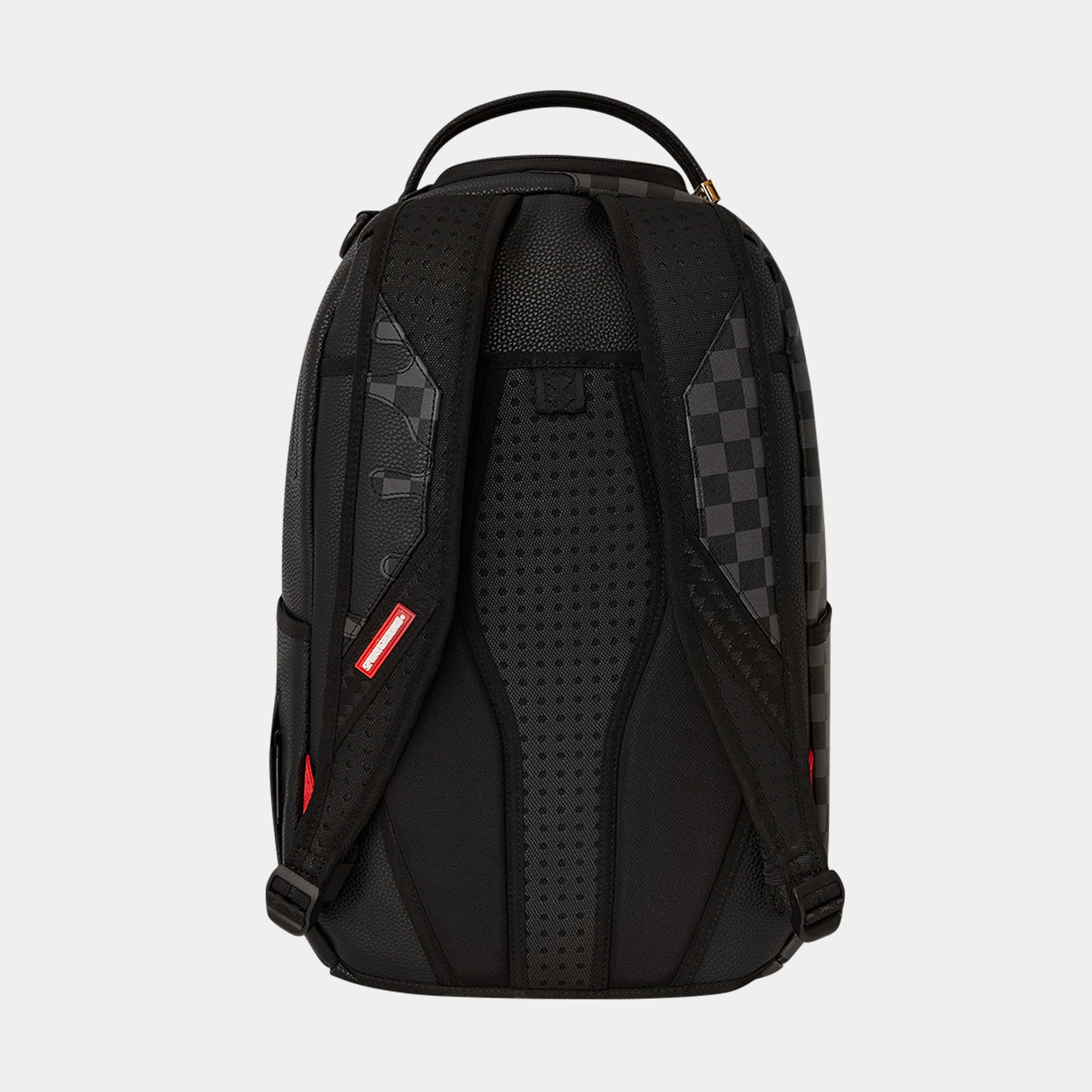 Sprayground Unfinished Shark Checkered Mens Backpack Black White ...