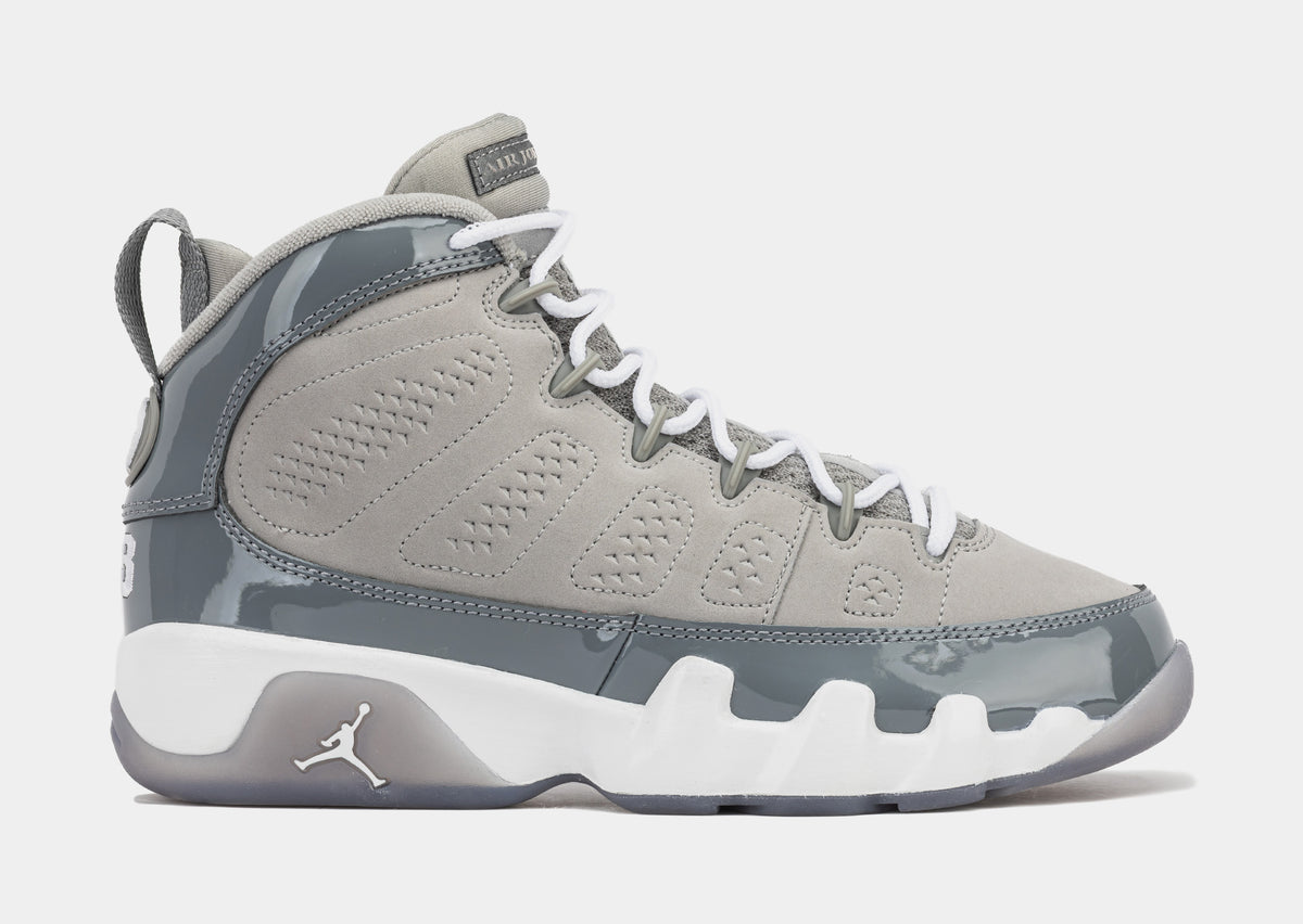 Jordan Air Jordan 9 Retro Cool Grey Grade School Lifestyle Shoes Medium ...