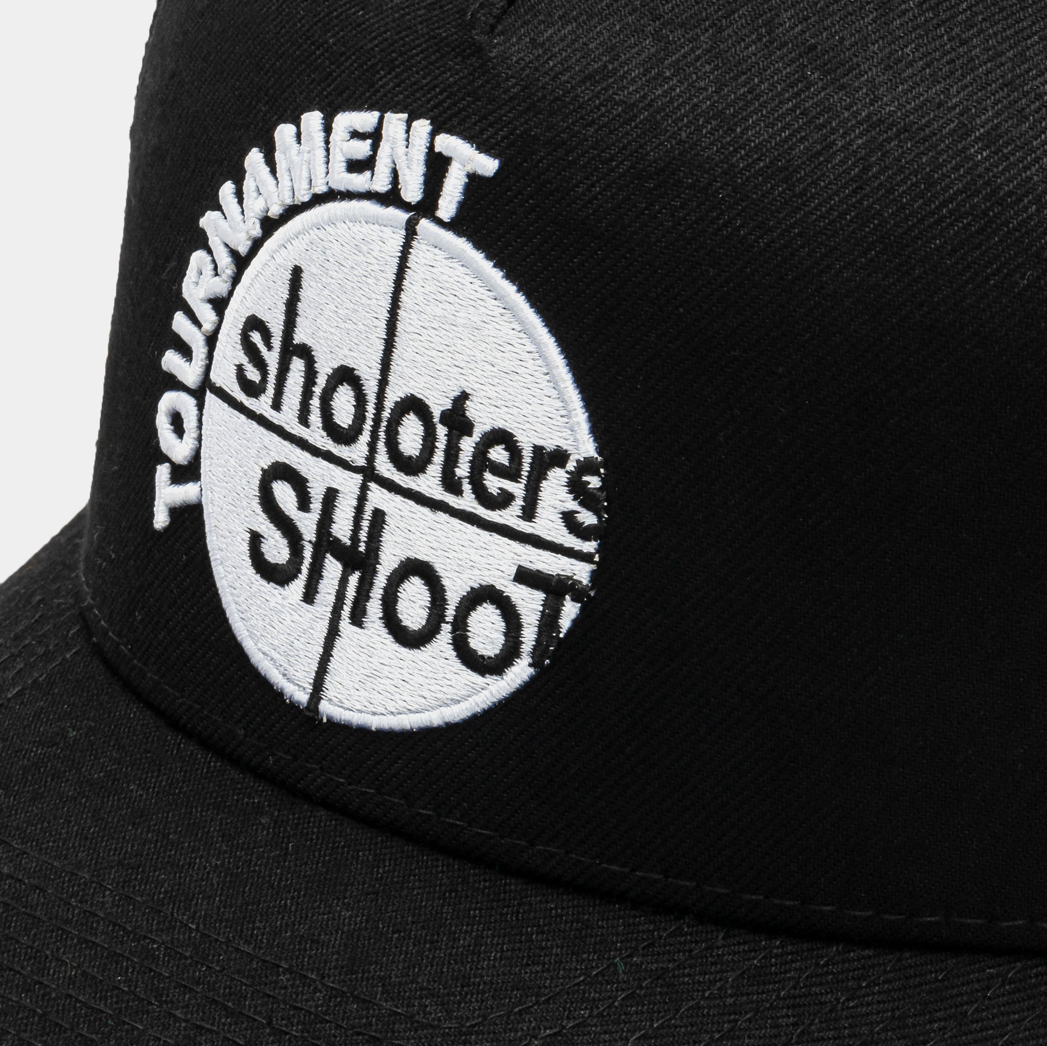 Field Grade Shooters Shoot Black Trucker Mens Hat Black White 1005421 ...