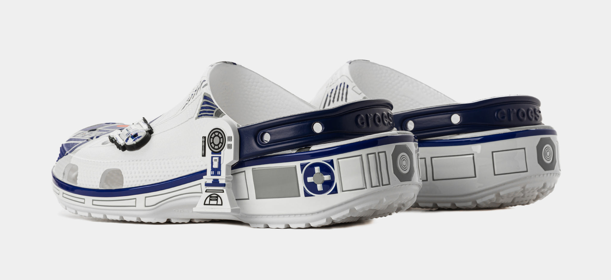 Crocs Star Wars R2-D2 Classic Clog Mens Lifestyle Sandals White Blue ...