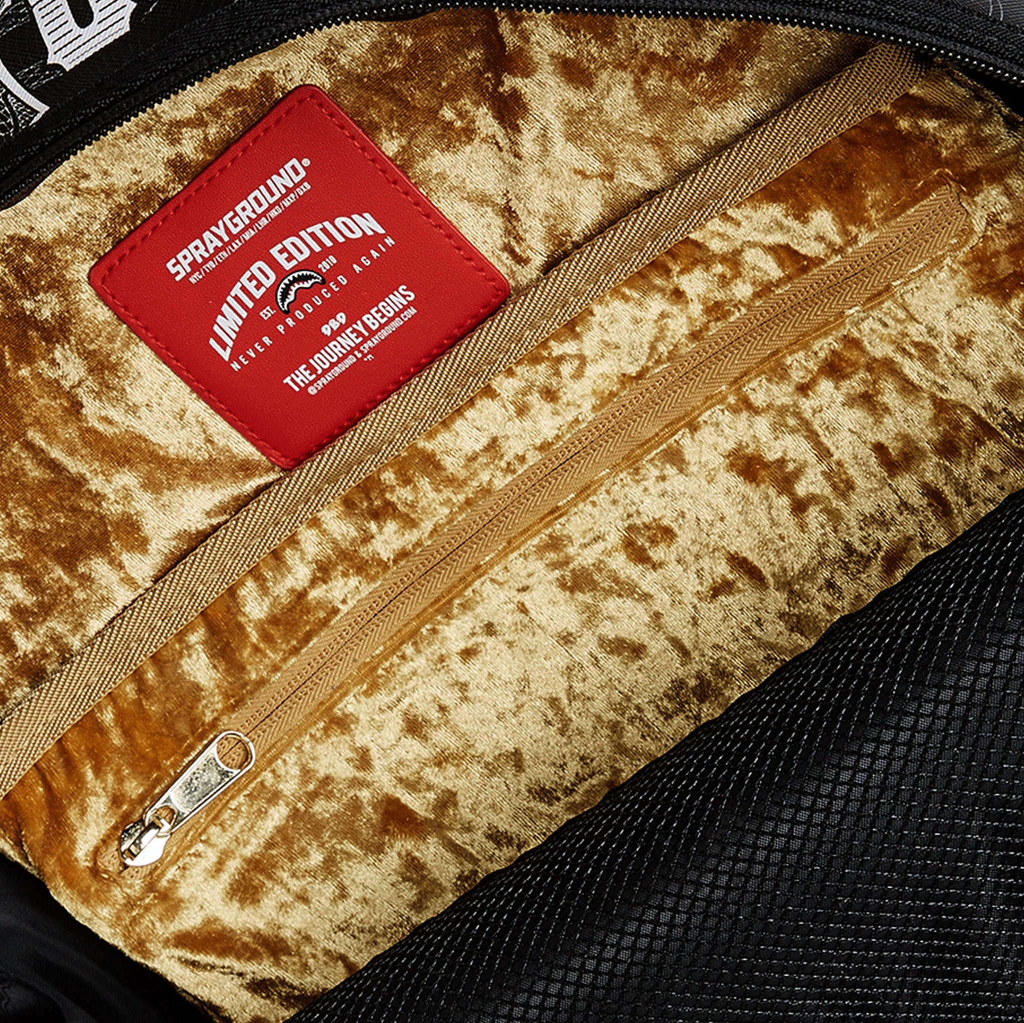 Sprayground Godfather Money Mens Backpack Black Grey 910B6686NSZ – Shoe ...