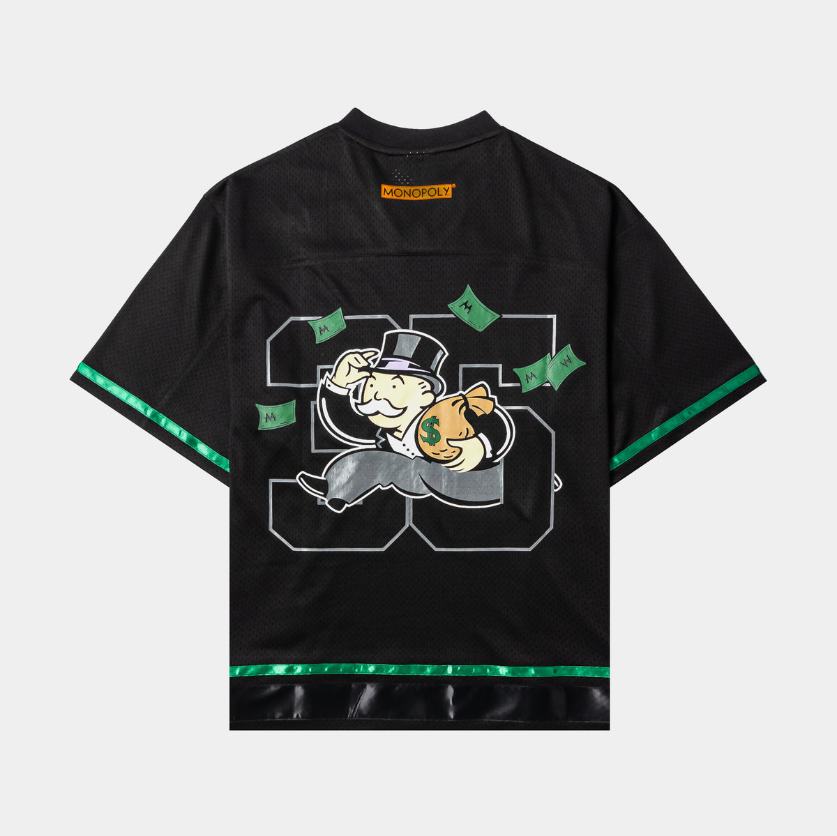 Shoe Palace SP x Monopoly Sports Mesh Mens Jersey Black Green MNPMJ402 ...