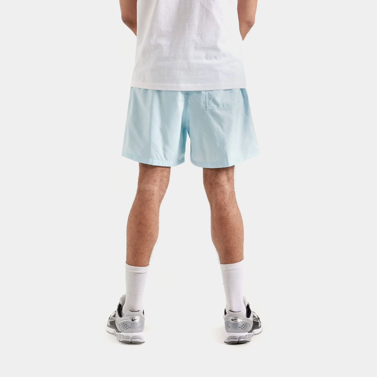Nike NSW Club Woven Flow Mens Shorts Glacier Blue White FN3307-474 ...