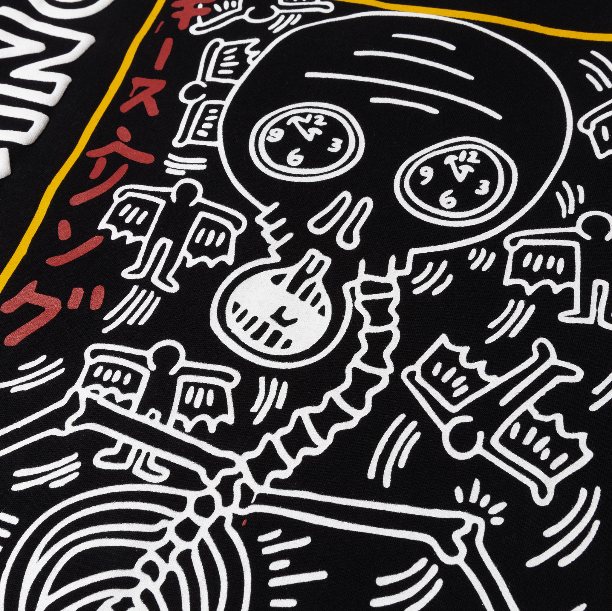 Shoe Palace SP x Keith Haring Believe Mens Short Sleeve Shirt Black ...