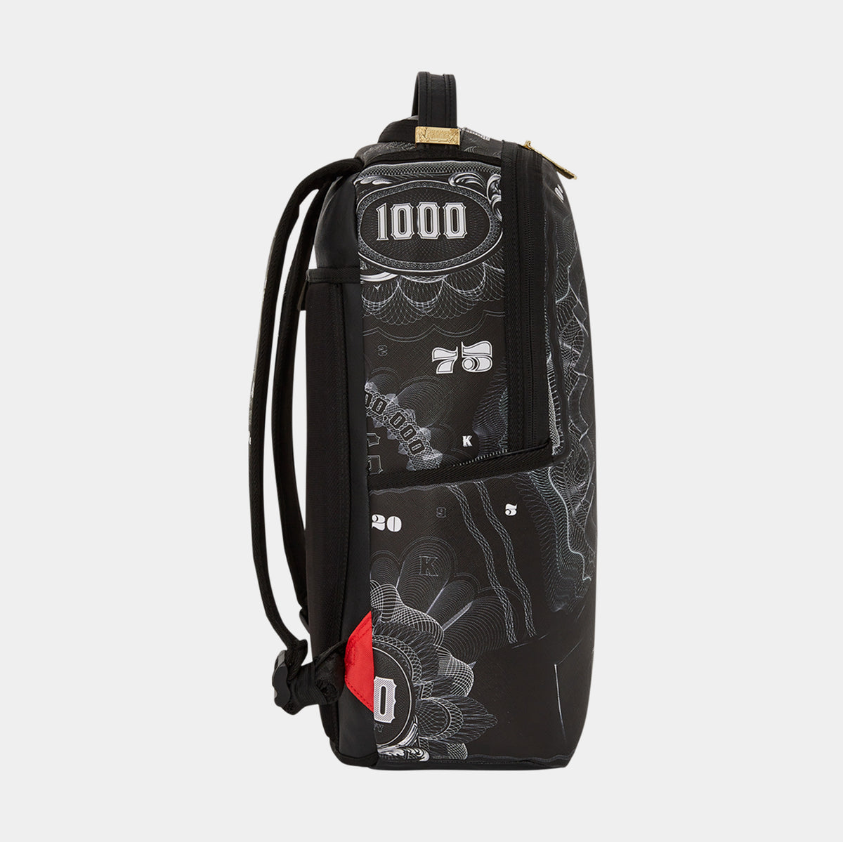 Sprayground Godfather Money Mens Backpack Black Grey 910B6686NSZ – Shoe ...