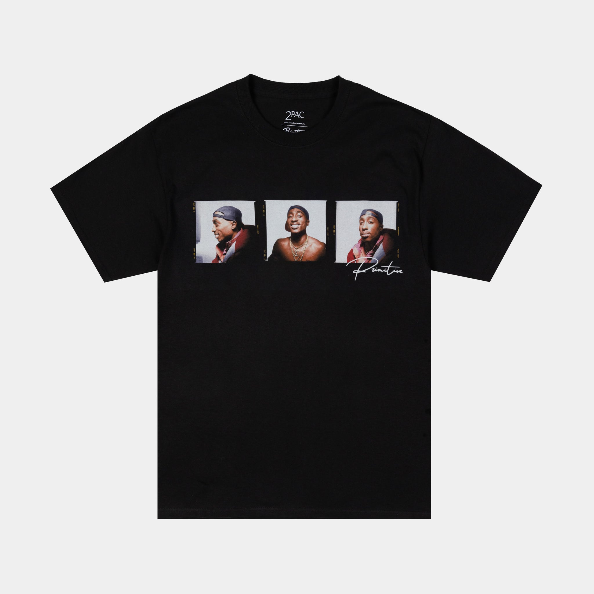 Primitive Tupac Truth Mens Short Sleeve Shirt Black White PAPSU2461-BLK ...