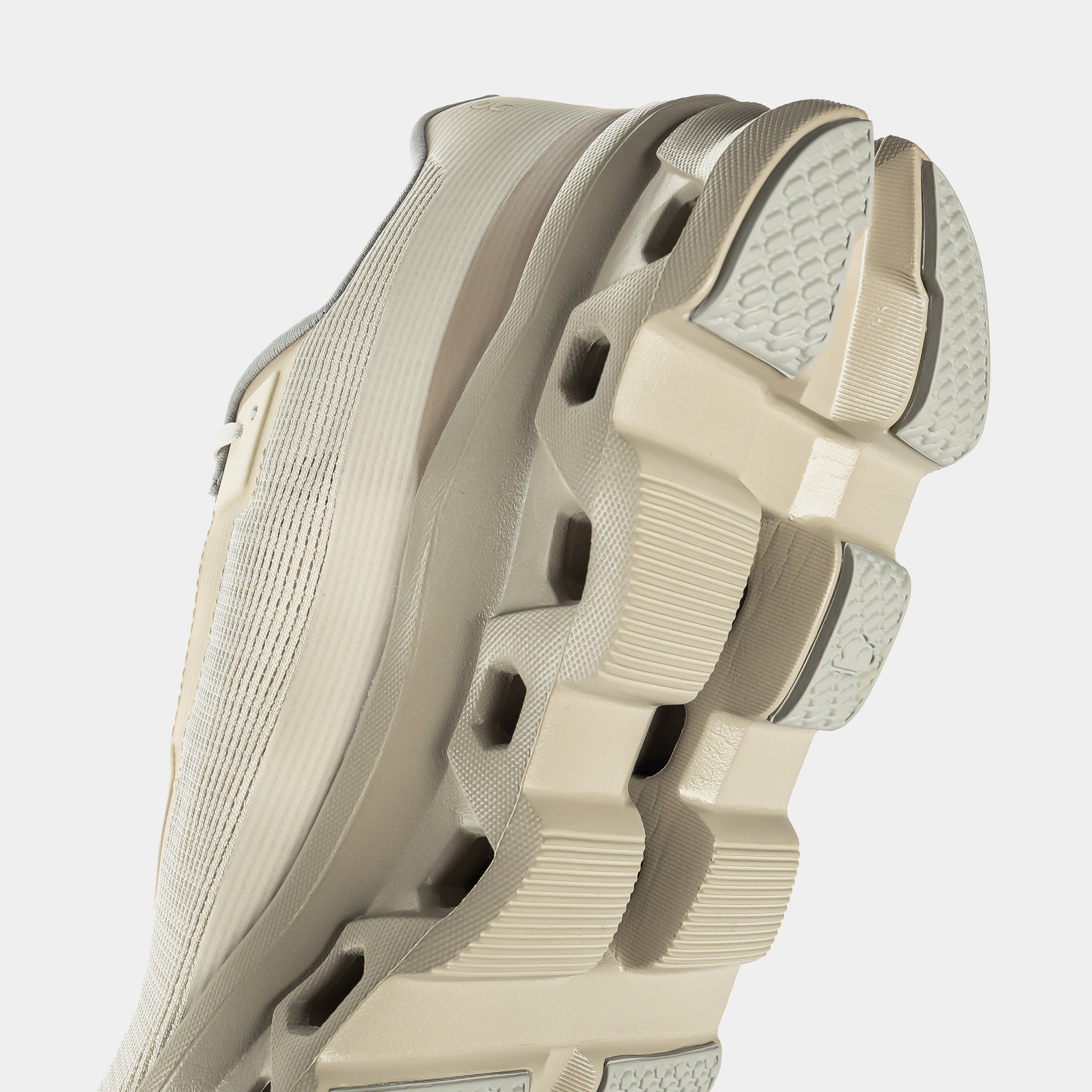 On Cloudmonster Void Mens Running Shoes White Beige 3MF10674179 – Shoe ...