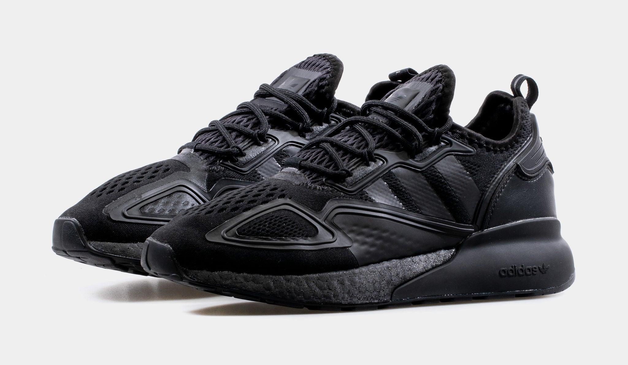 adidas ZX 2K Boost Mens Running Shoe Black Black FV9993 – Shoe Palace