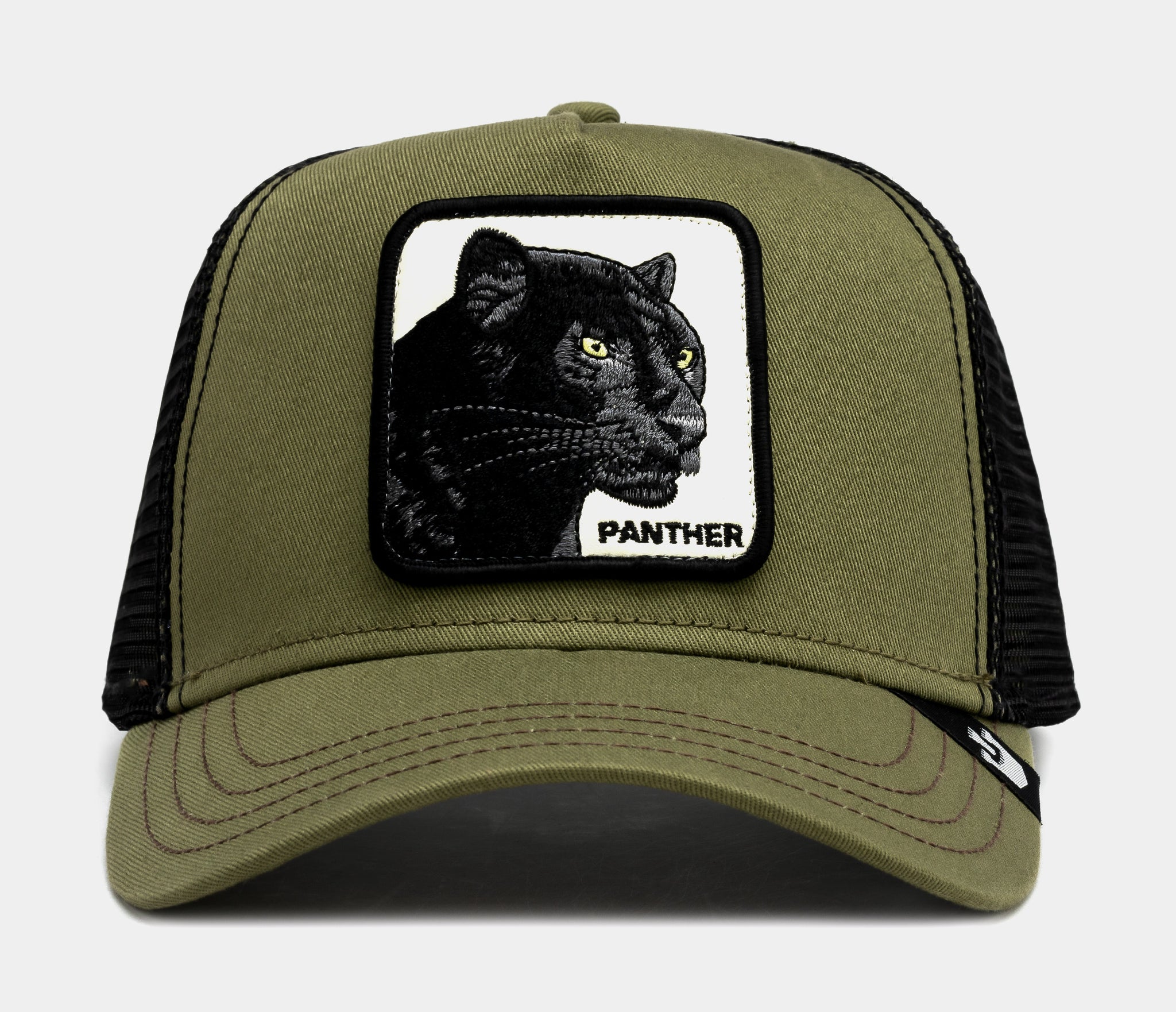Goorin Bros Shoe Palace Exclusive Panther Palace Trucker Mens Hat Olive ...