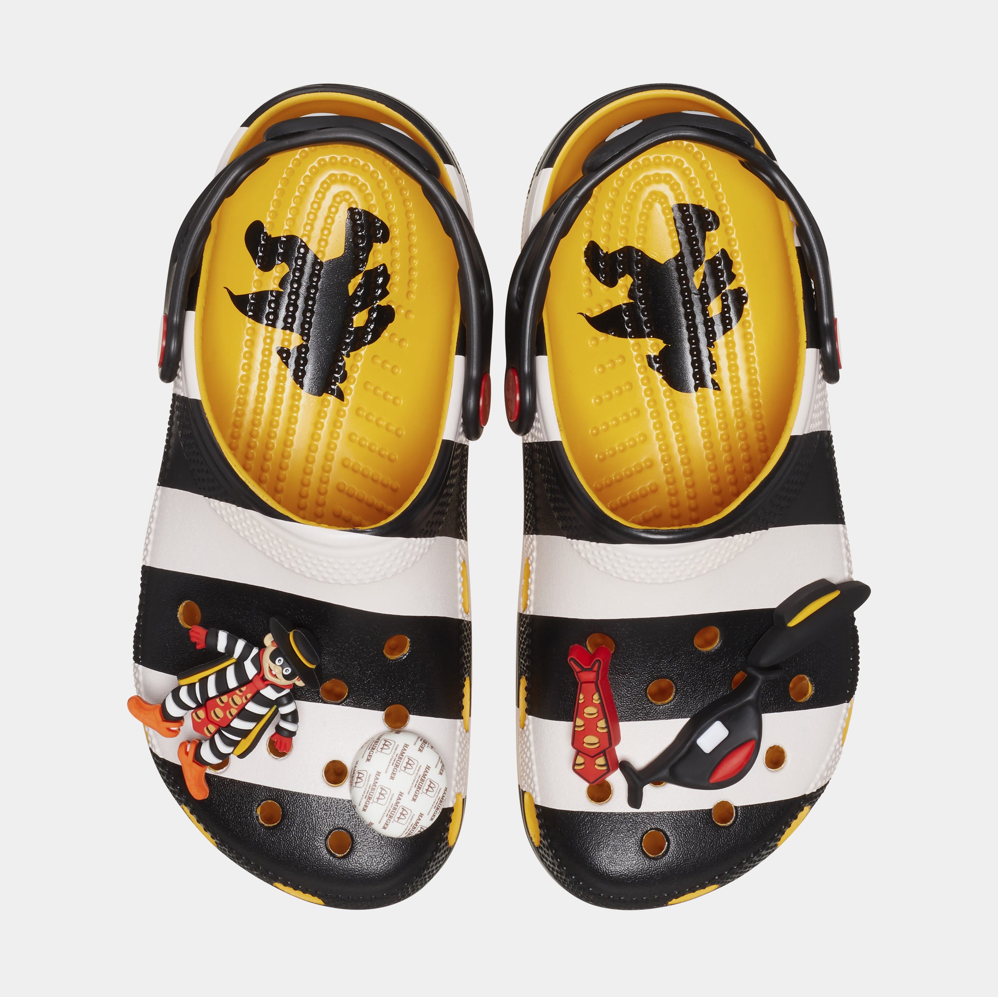 Crocs McDonalds Hamburglar Classic Clog Mens Sandals Black White 209393-066 – Shoe Palace