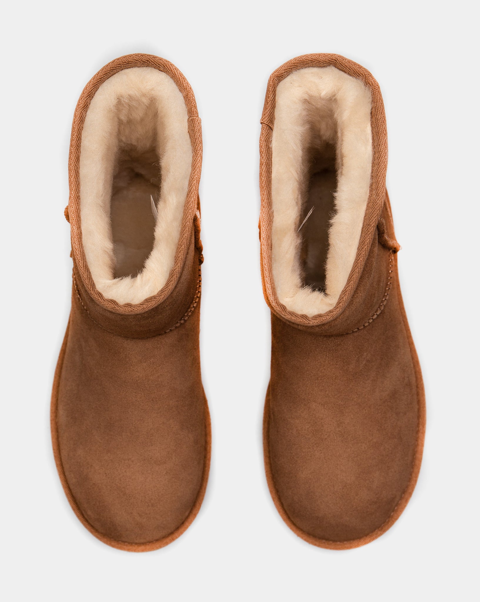 short brown mini uggs