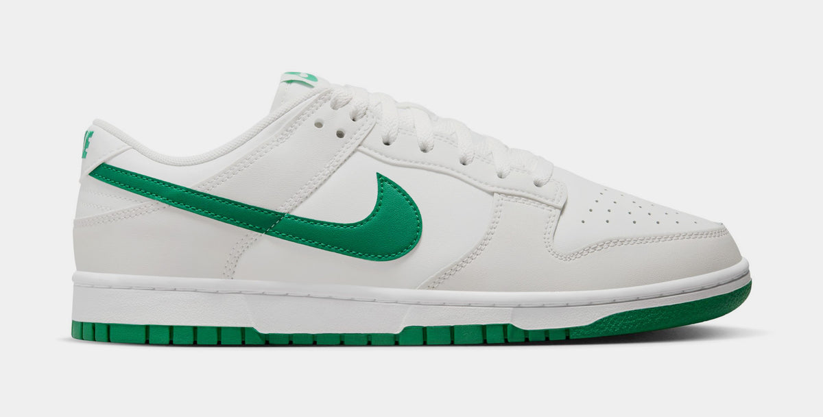 Nike Dunk Low Malachite Mens Lifestyle Shoes Summit White Platinum Tint ...