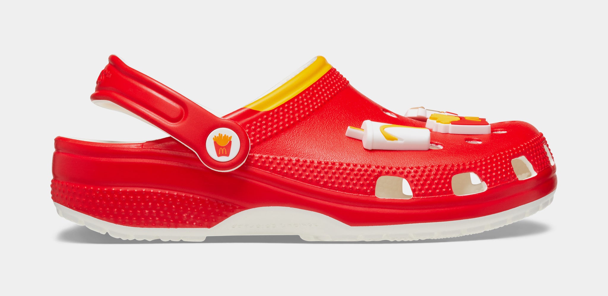 Crocs McDonalds Classic Clog Mens Sandals Red Yellow 209858-90H – Shoe ...