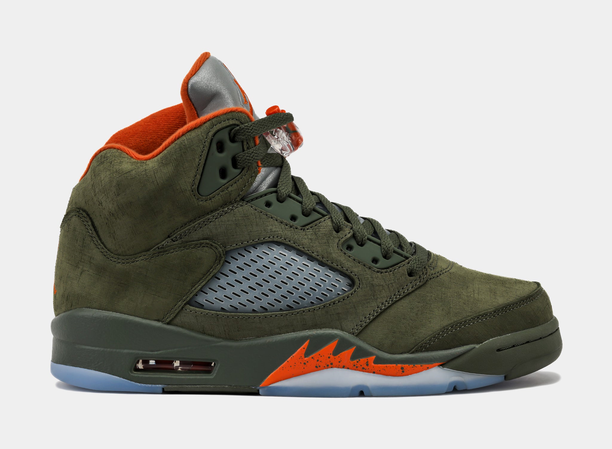 Jordan Air Jordan 5 Retro Olive Mens Lifestyle Shoes Army Olive Solar ...