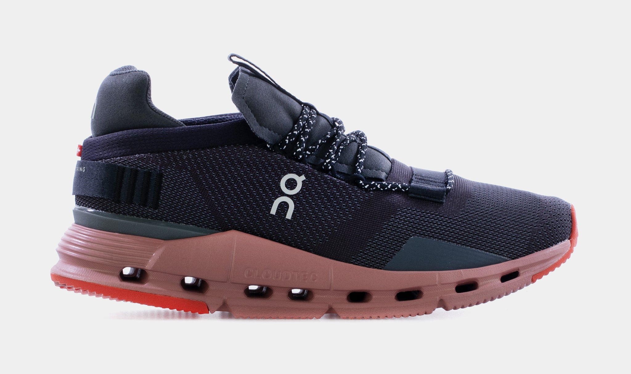 On Cloudnova Eclipse Rose Womens Running Shoes Grey Pink 26.99179 – Shoe Palace