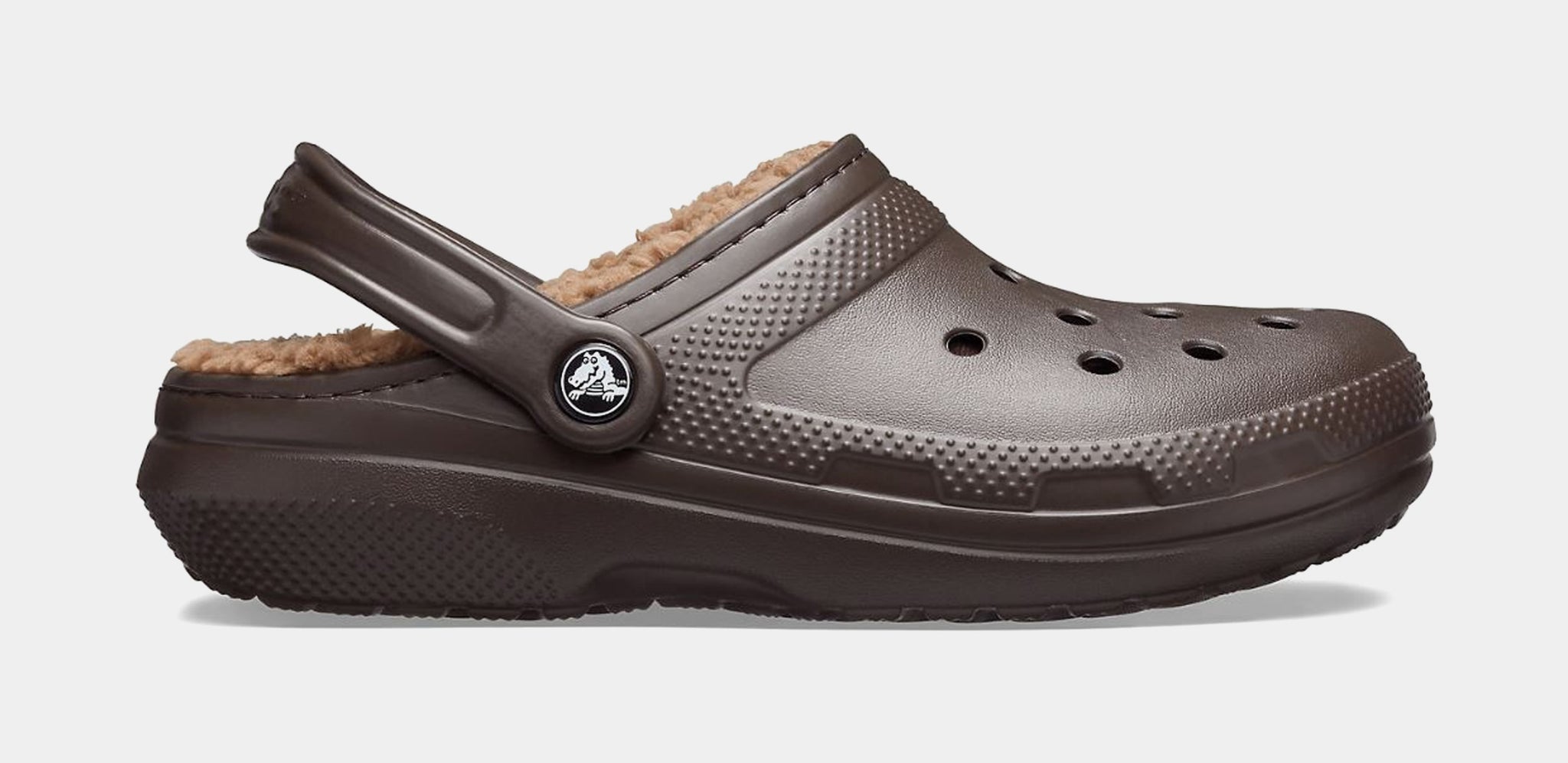 Crocs Classic Lined Clog Mens Sandals Black 203591-23B – Shoe Palace