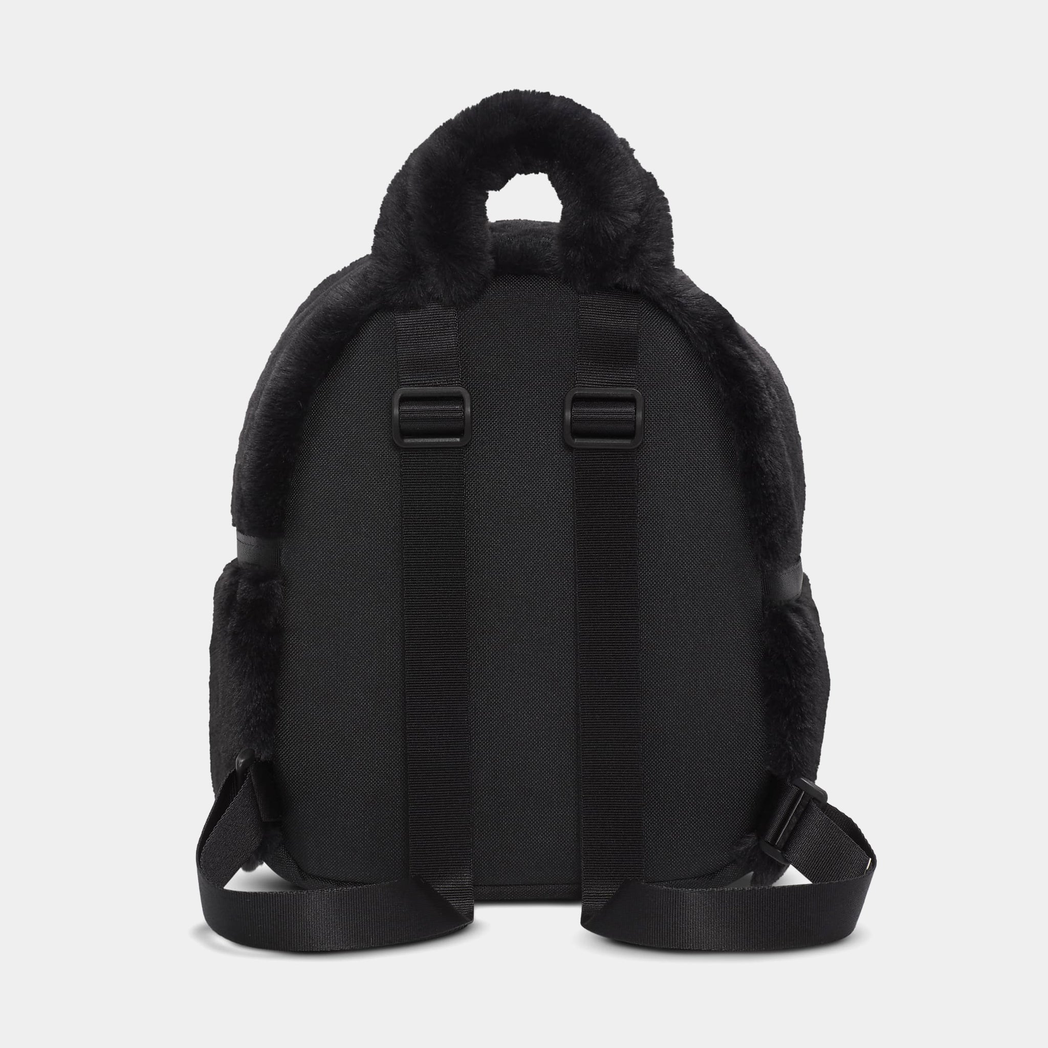 Nike NSW Futura 365 Faux Fur Womens Backpack Black White FB3049-010 ...