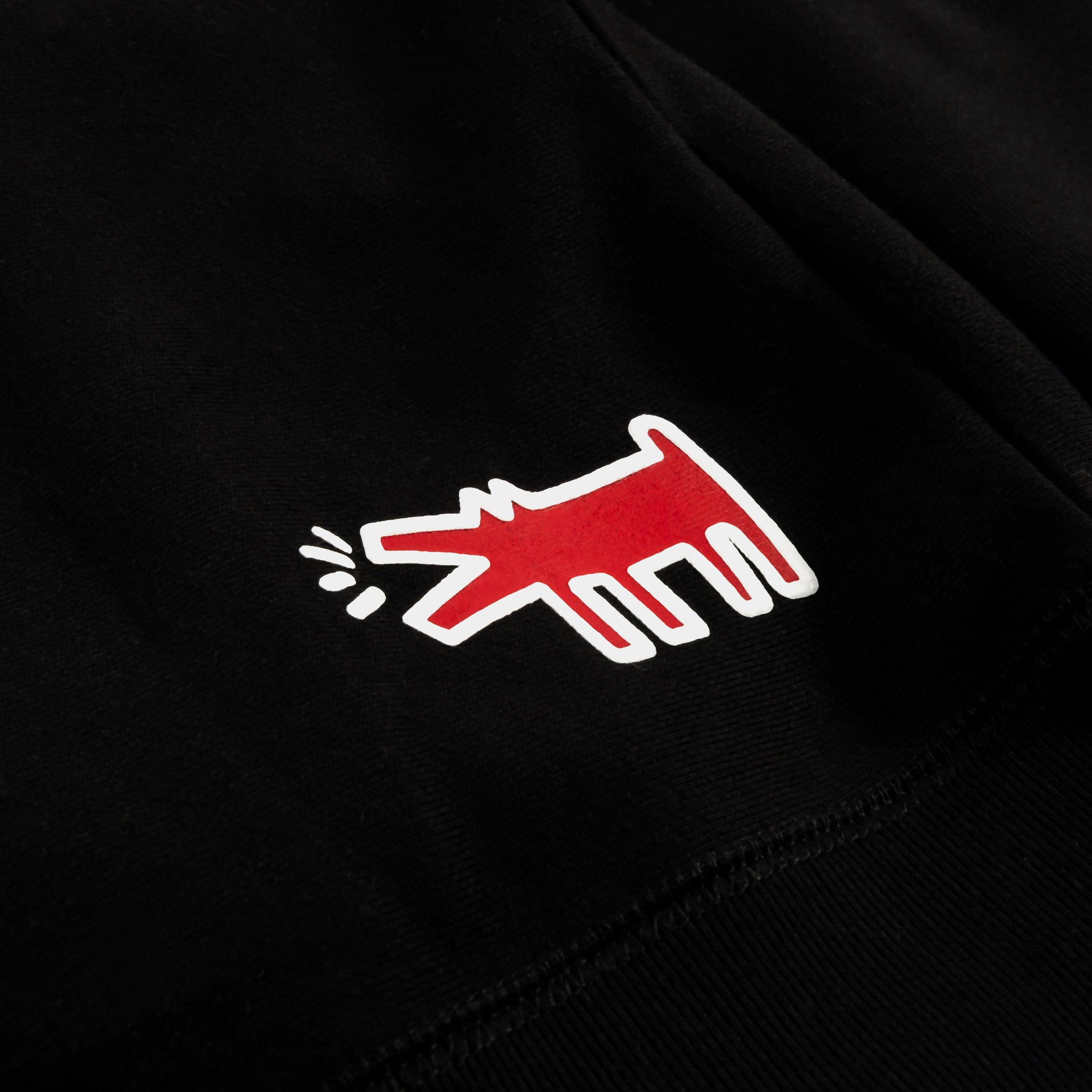 Shoe Palace SP x Keith Haring Three Eyed Face Mens Hoodie Black Red ...