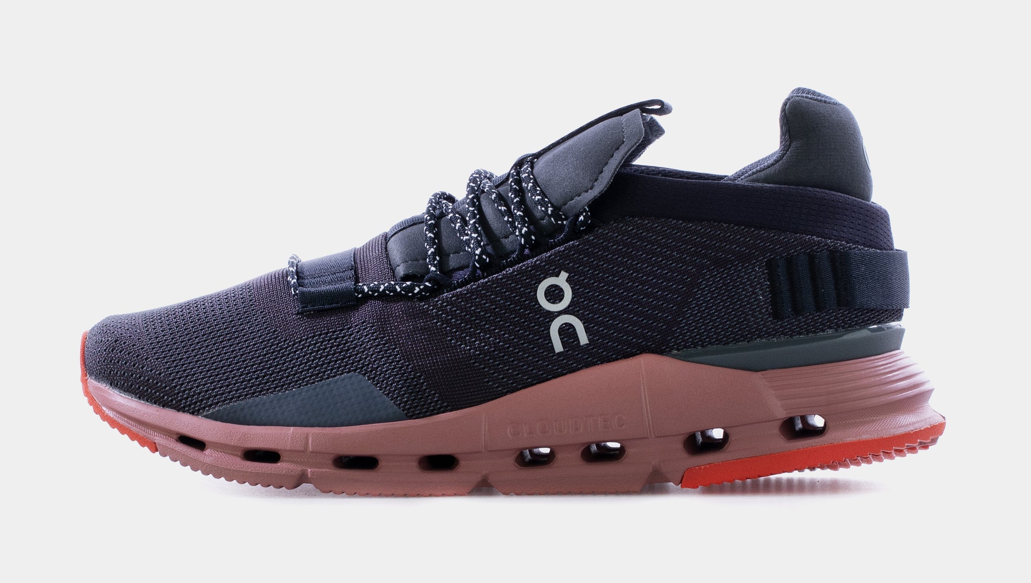 On Cloudnova Eclipse Rose Womens Running Shoes Grey Pink 26.99179 – Shoe Palace