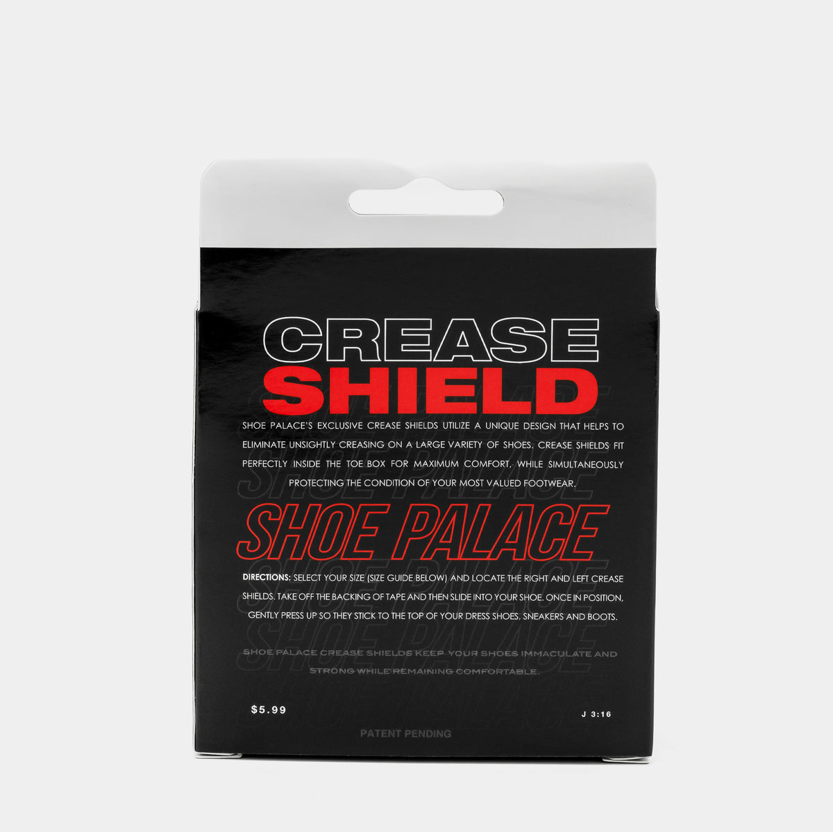 Shoe Palace Crease Shield Black SP2102 – Shoe Palace