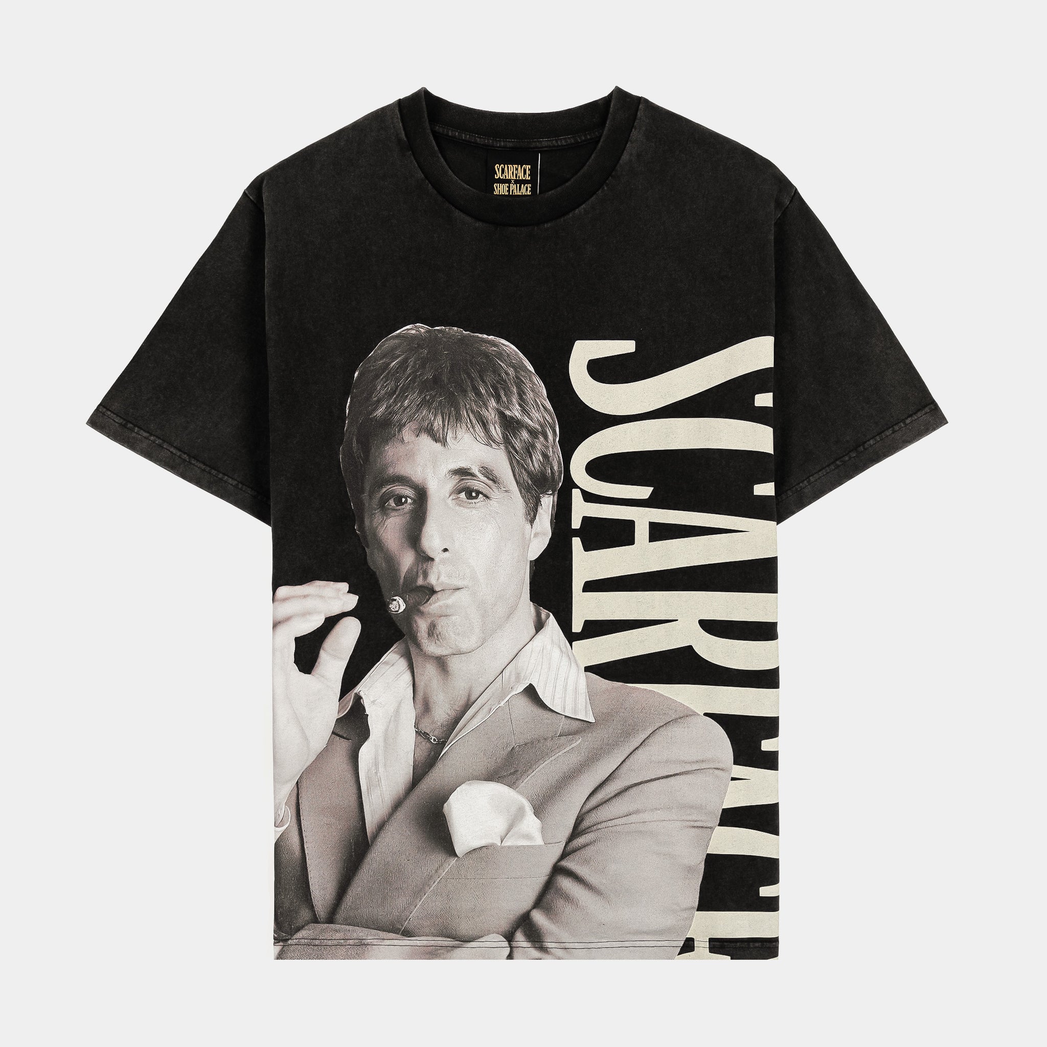 Shoe Palace SP x Scarface The World Is Yours Washed Mens Short Sleeve ...