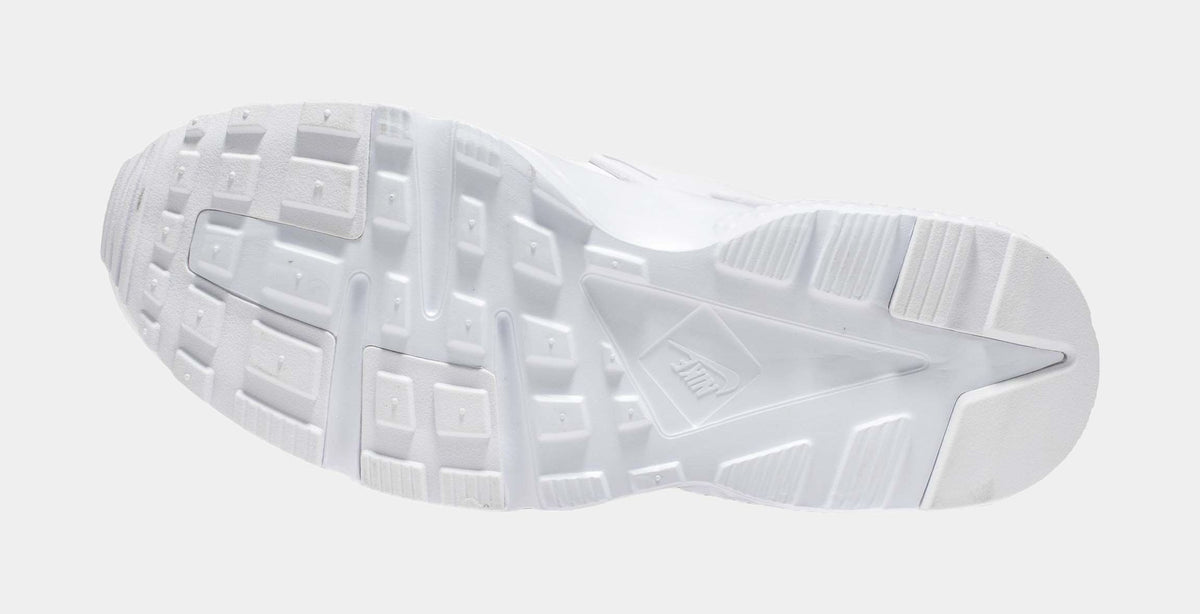 Nike Air Huarache Run Monochrome Grade School Lifestyle Shoes White ...