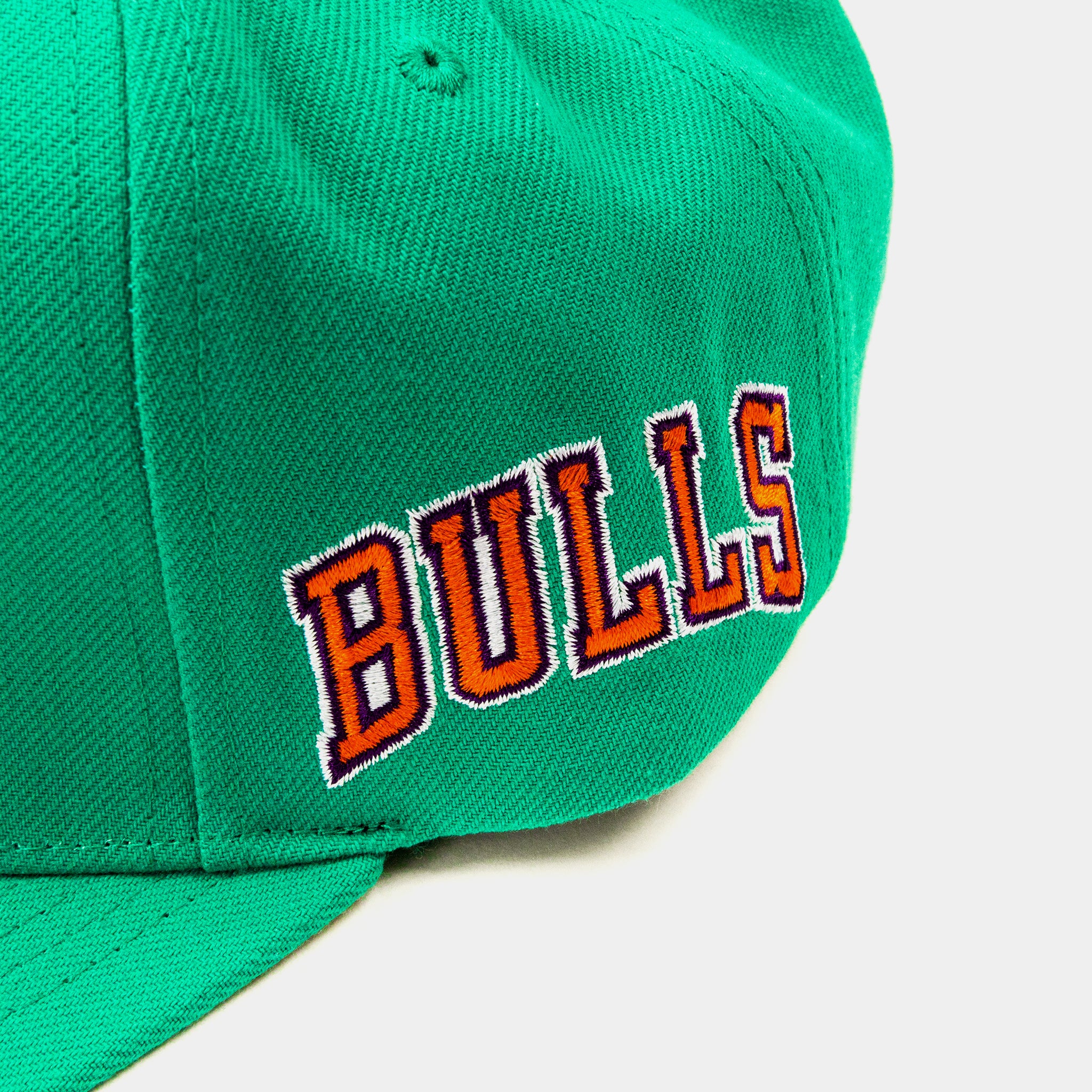 Mitchell & Ness Chicago Bulls Desert Green Snapback Mens Hat Green ...