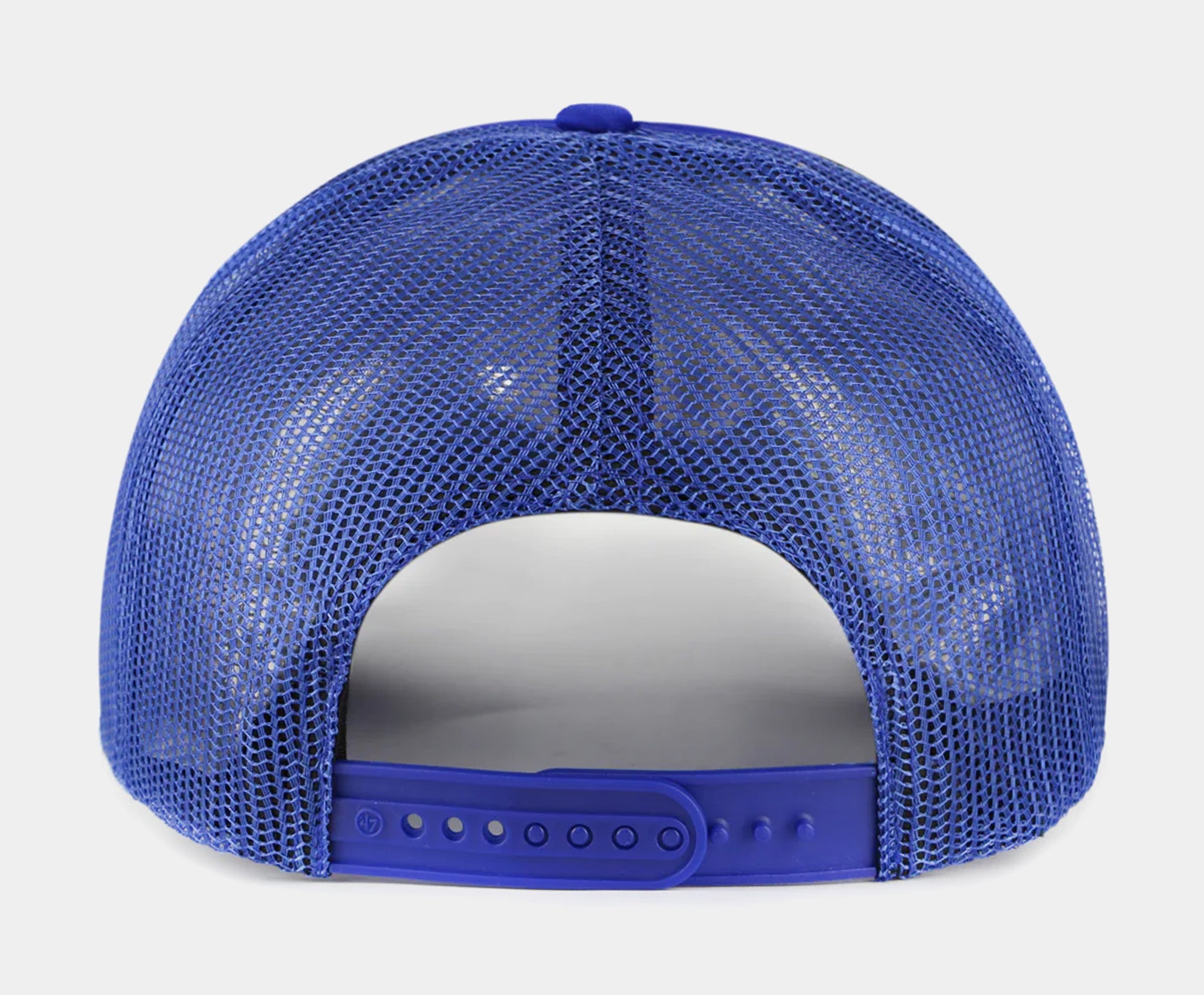 47 Los Angeles Dodgers Foam Front Mesh Trucker Mens Hat Blue White B ...