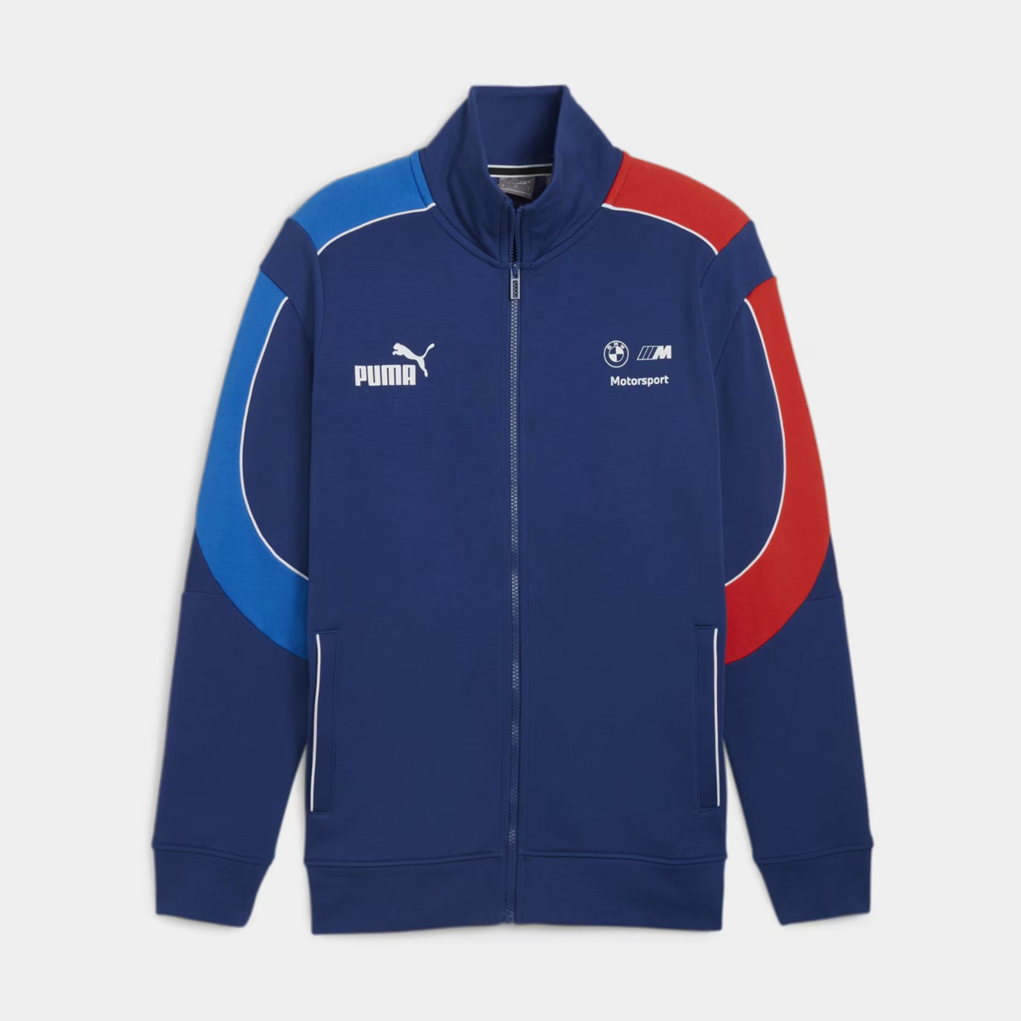 PUMA BMW M Motorsport MT7+ Zip Up Mens Jacket Blue 624137 04 – Shoe Palace