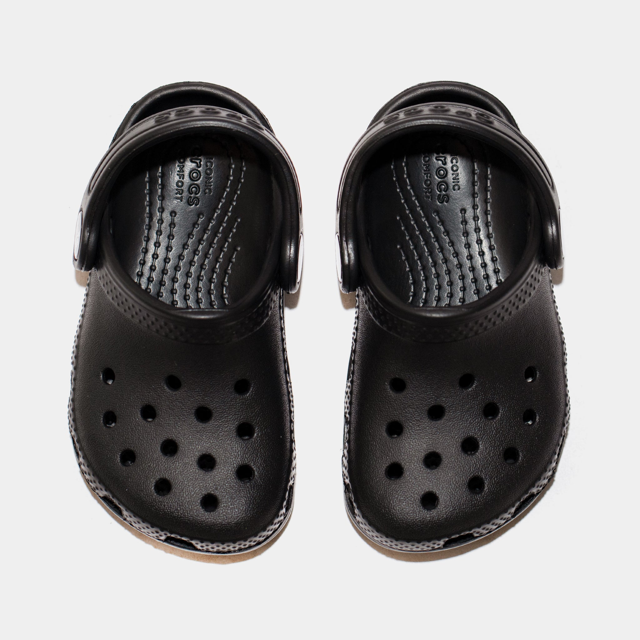 Crocs Classic Clog Infant Toddler Sandals Black 206990-001 – Shoe Palace