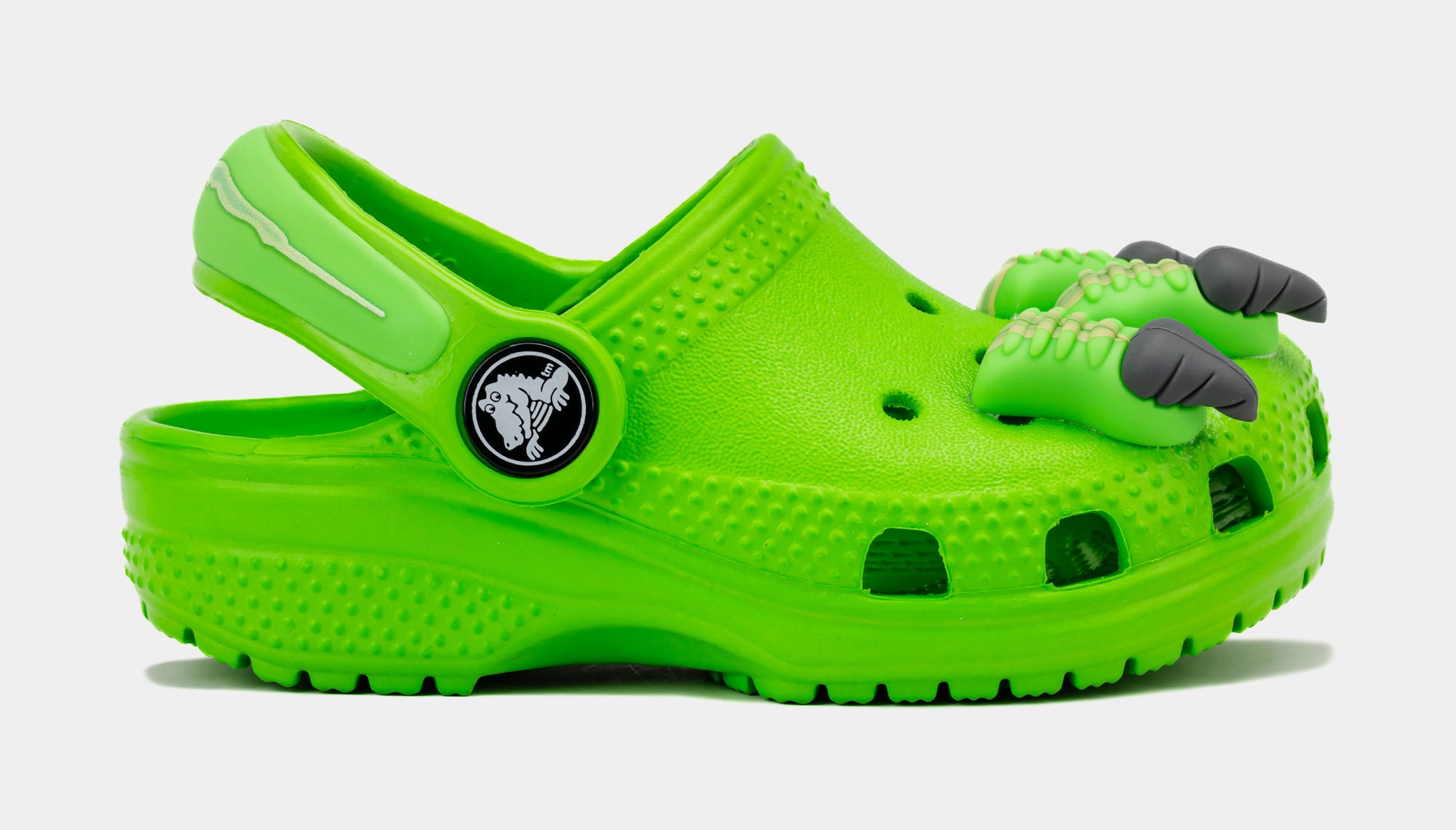 Crocs I Am Dinosaur Classic Clog Infant Toddler Sandals Green 209700 ...