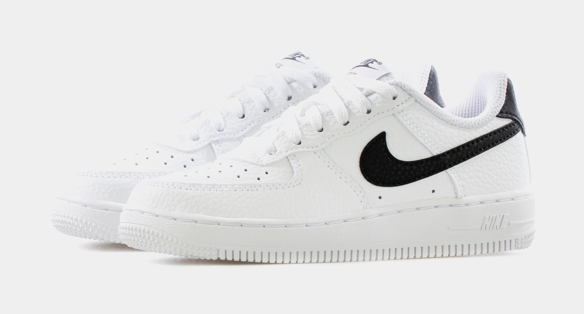 Nike Air Force 1 Preschool Lifestyle Shoe White Black CZ1685-100 – Shoe ...