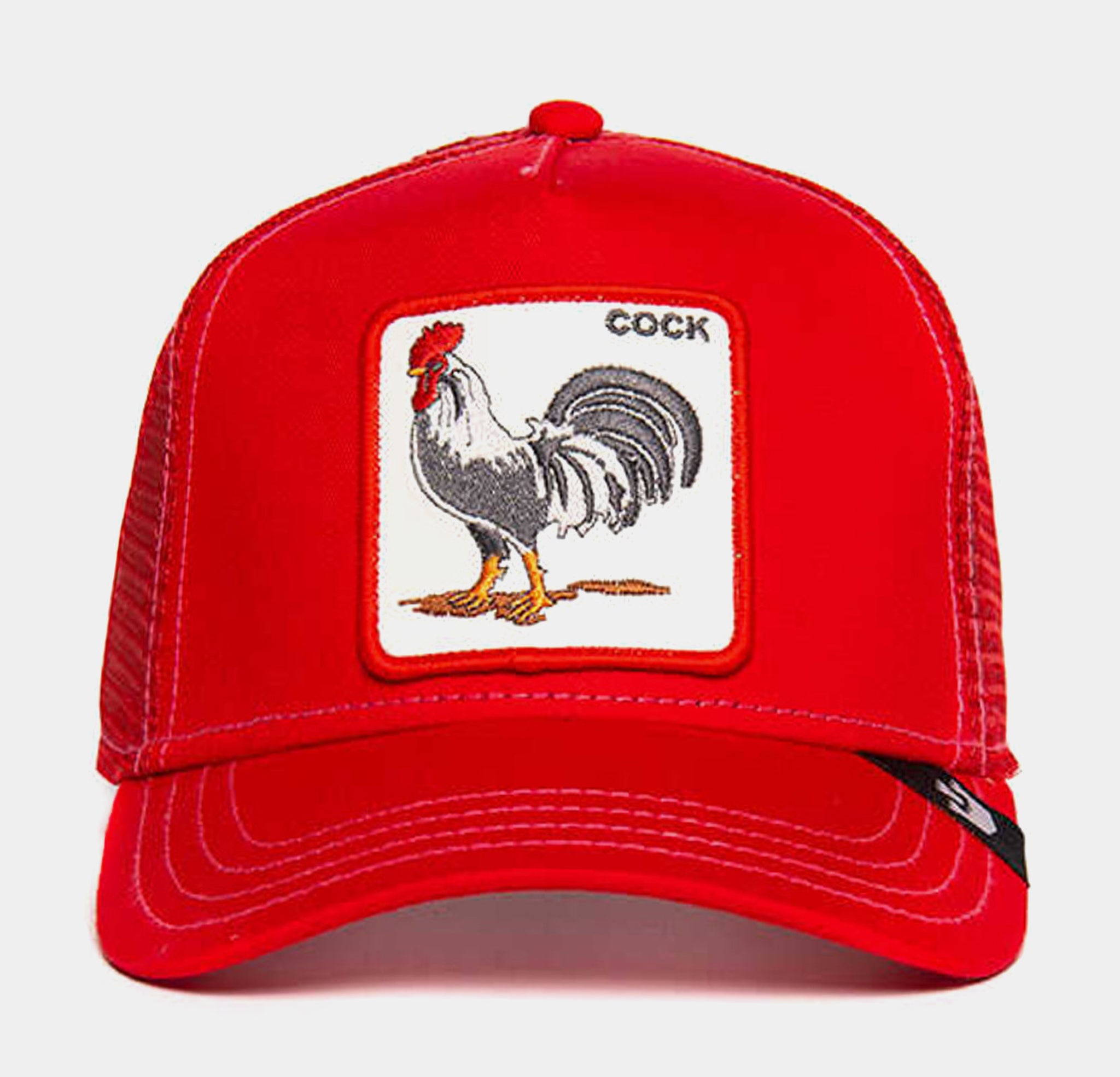 trucker hat red