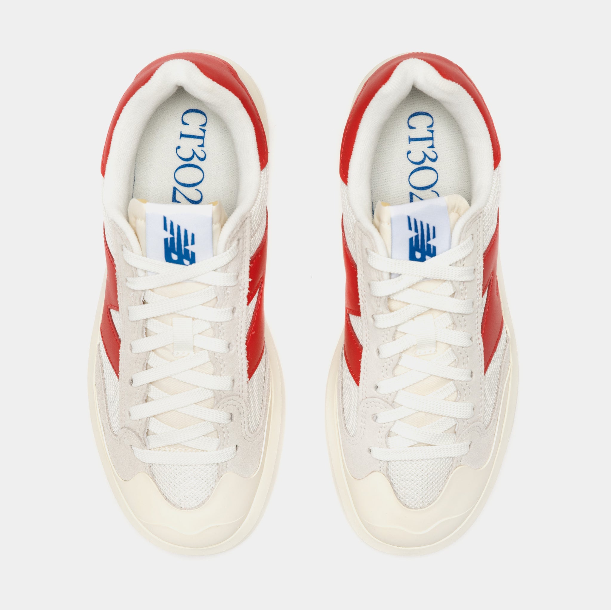 New Balance CT302 Mens Lifestyle Shoes White Red CT302RD – Shoe Palace