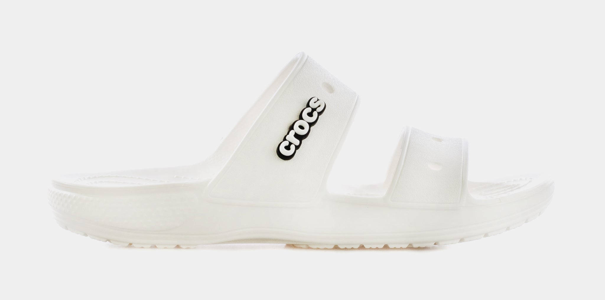 Crocs Classic Double Band Slide Mens Sandals White 206761-100 – Shoe Palace