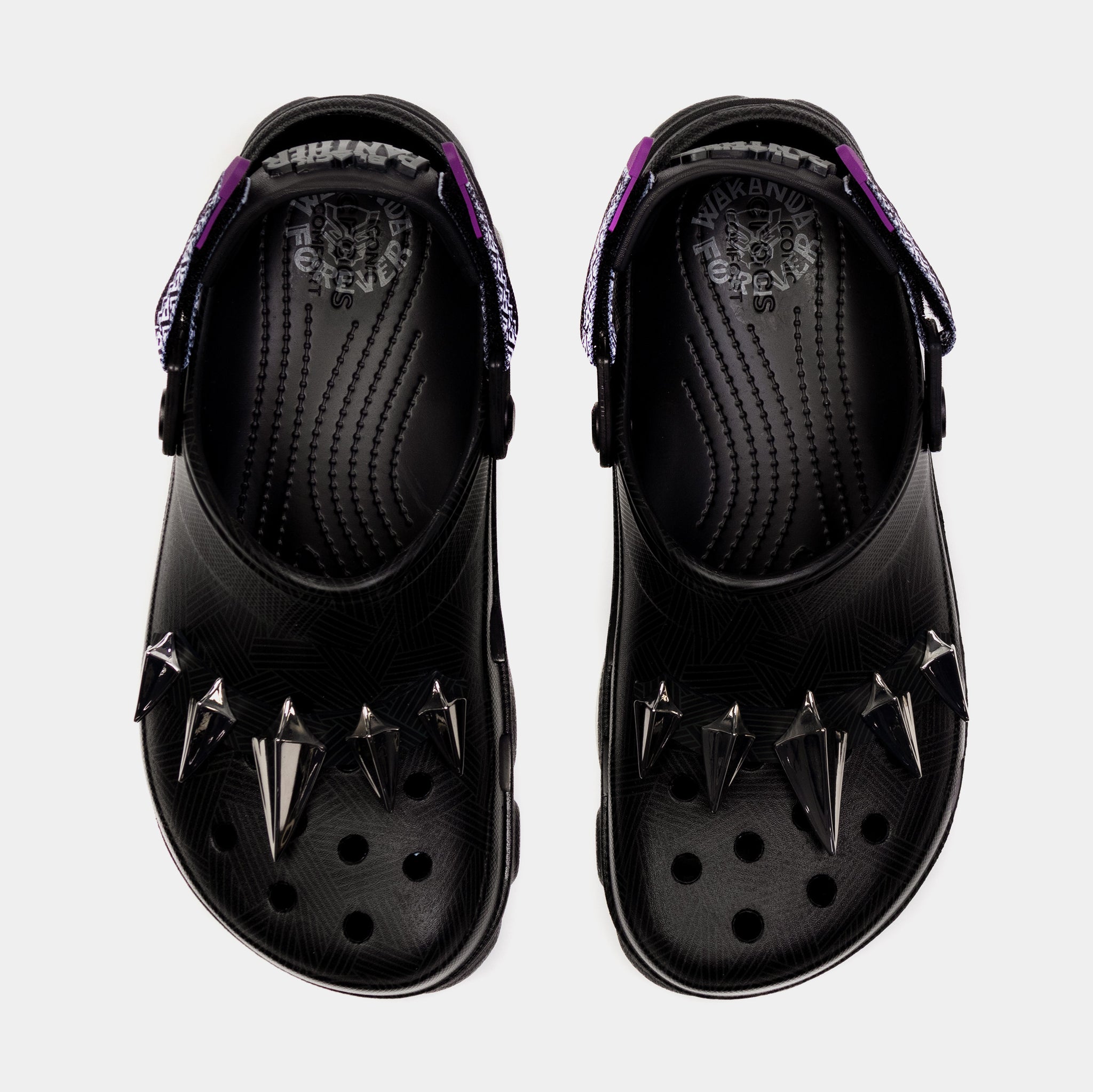 Crocs Black Panther Classic Clog Mens Sandals Black Free Shipping ...