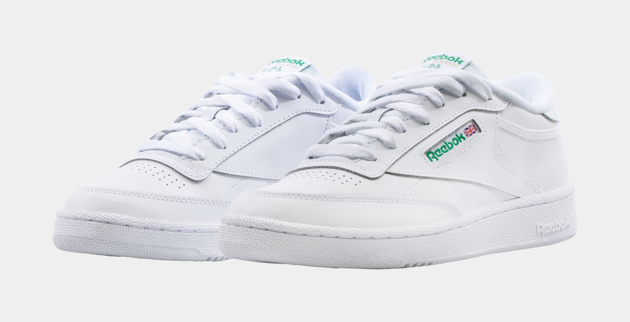 Reebok Club C 85 Low Mens Lifestyle Shoe White AR0456 – Shoe Palace