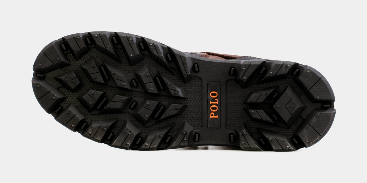 Ralph Lauren OSLO High Mens Boot Brown Black 812845239002 – Shoe Palace