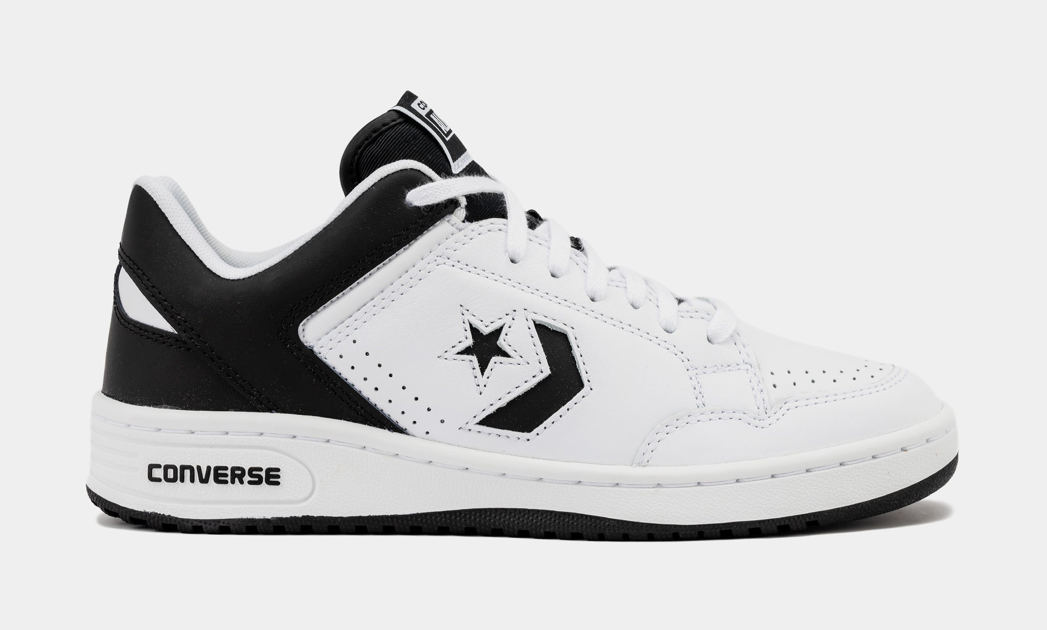 Converse Weapon Mens Basketball Shoes White Black A10203C – Shoe Palace