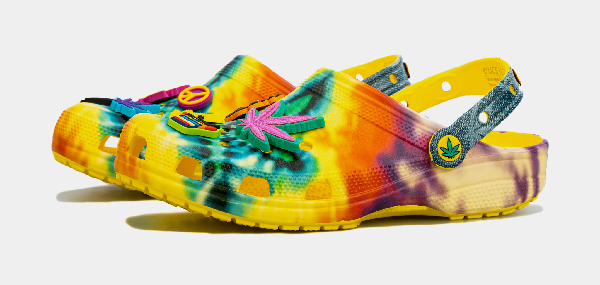 Crocs Half Baked Classic Clog Mens Sandals Red Multi 208627-90H – Shoe ...