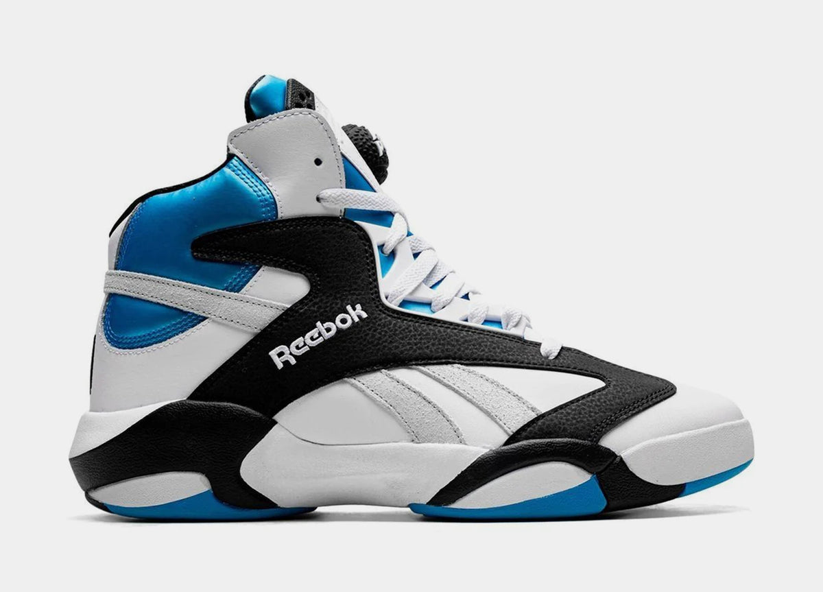 Reebok Shaq Attaq Mens Basketball Shoes White Blue GX3881 – Shoe Palace