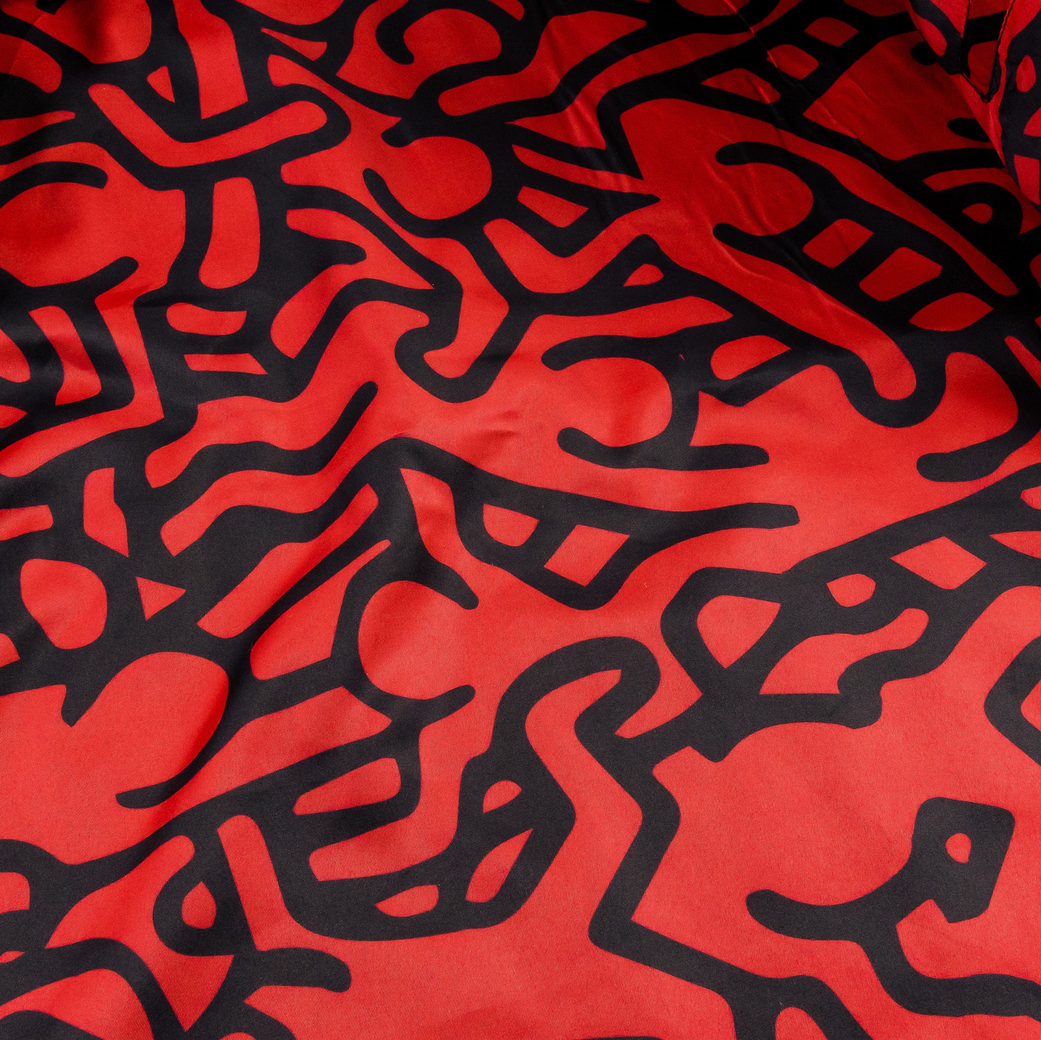 Shoe Palace SP x Keith Haring Pyramid Coach Mens Jacket Black Red ...