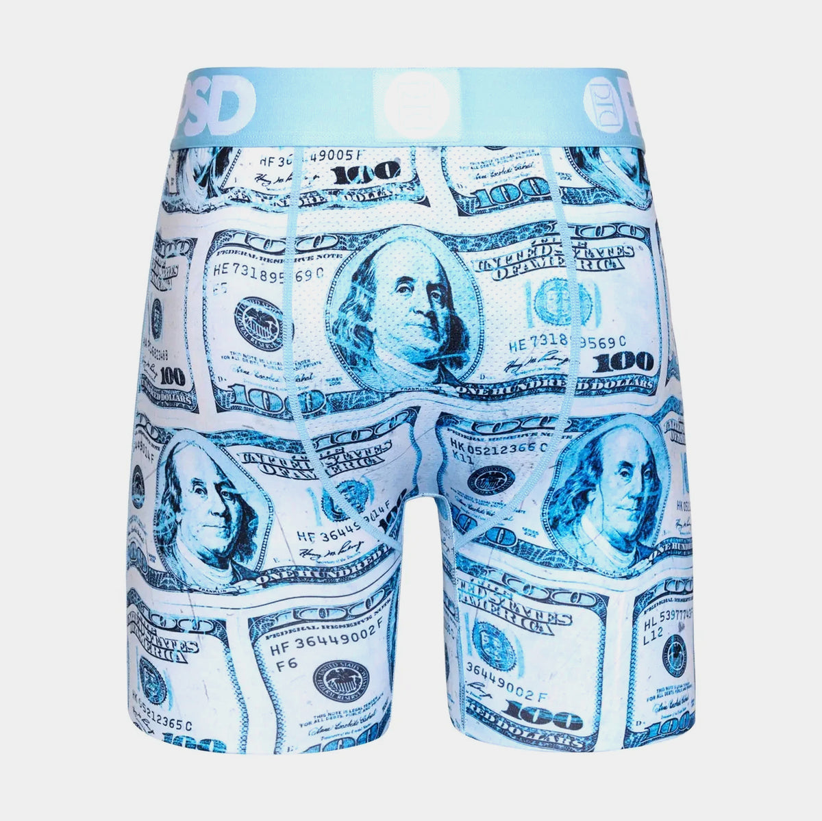 Psd Blue Benjamins Mens Boxers Blue Free Shipping 423180003 – Shoe Palace
