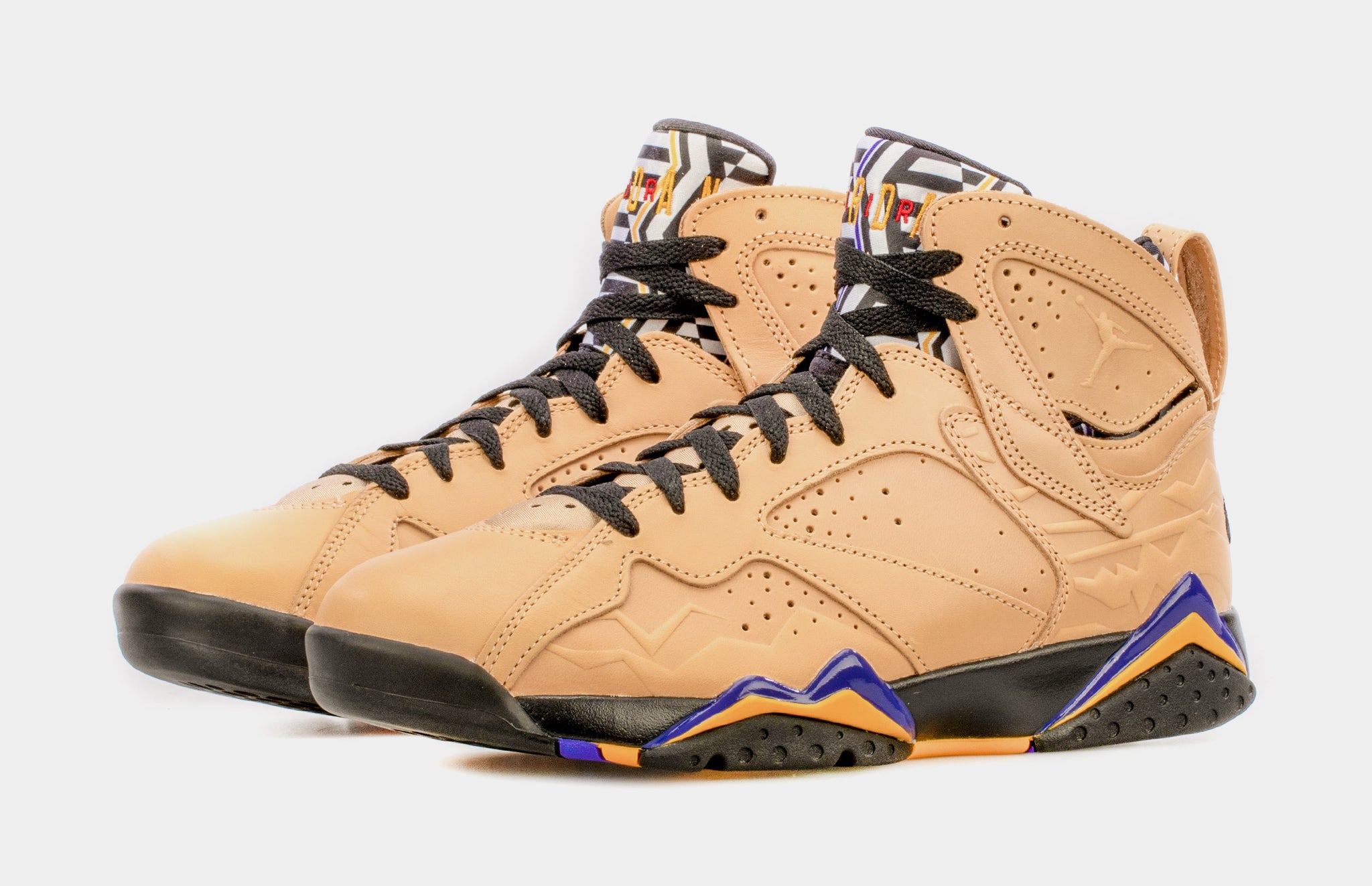Jordan Air Jordan 7 Retro SE Afrobeats Mens Lifestyle Shoes Beige Black ...