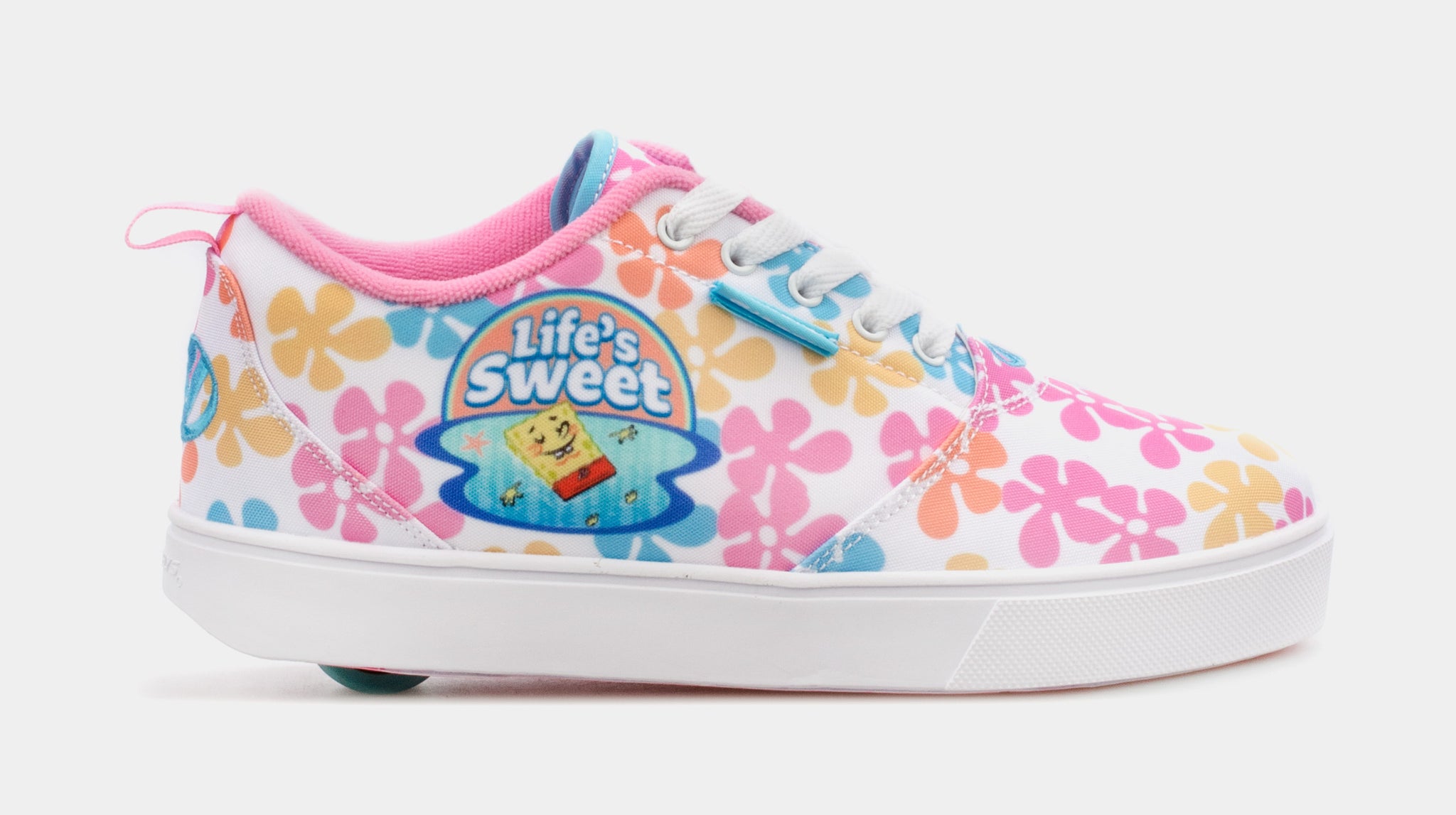 Heelys Spongebob Pro 20 Grade School Lifestyle Shoes White Pink ...