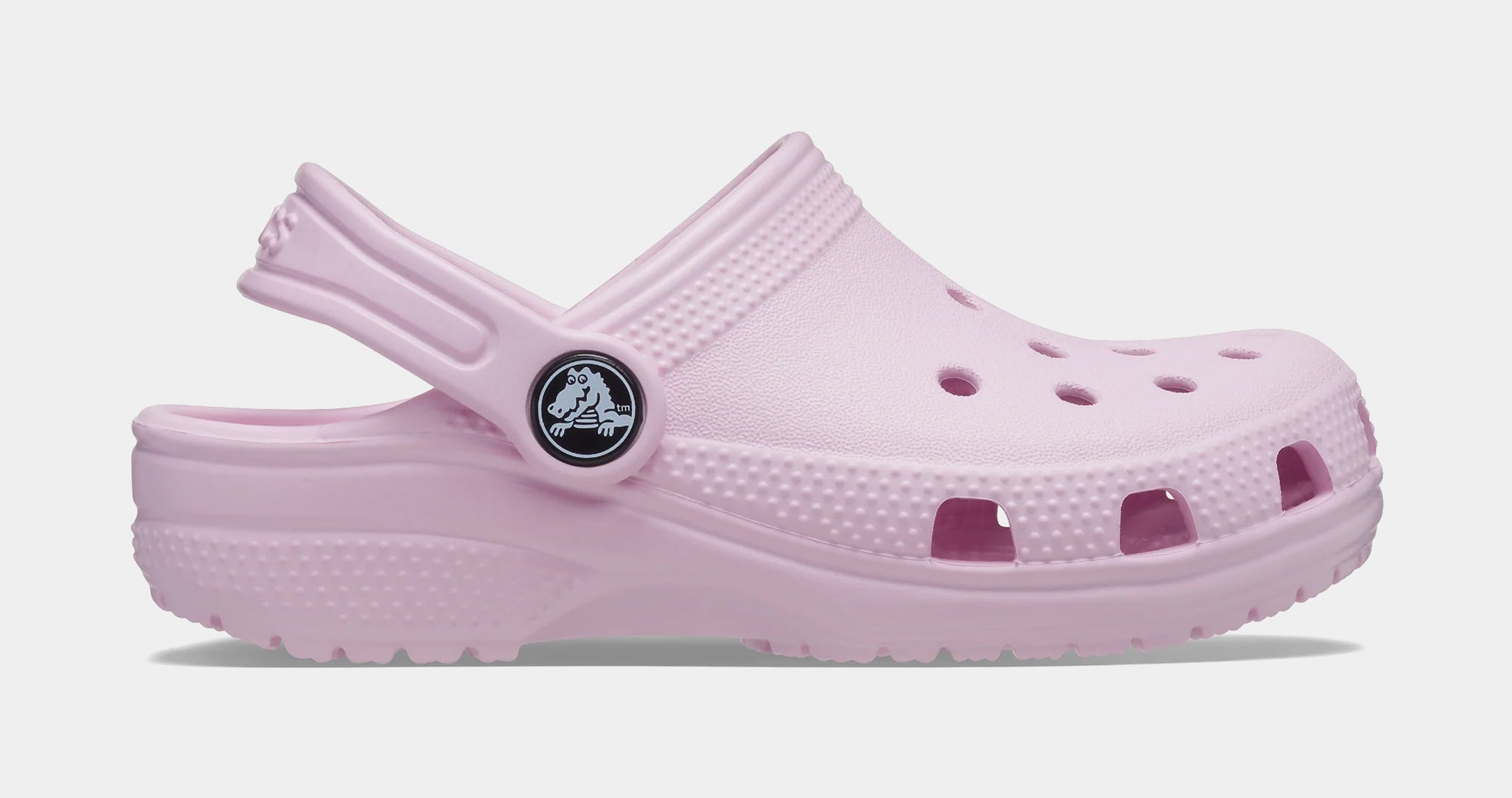 Crocs Classic Clog Grade School Sandals Pink 204536-6GD – Shoe Palace