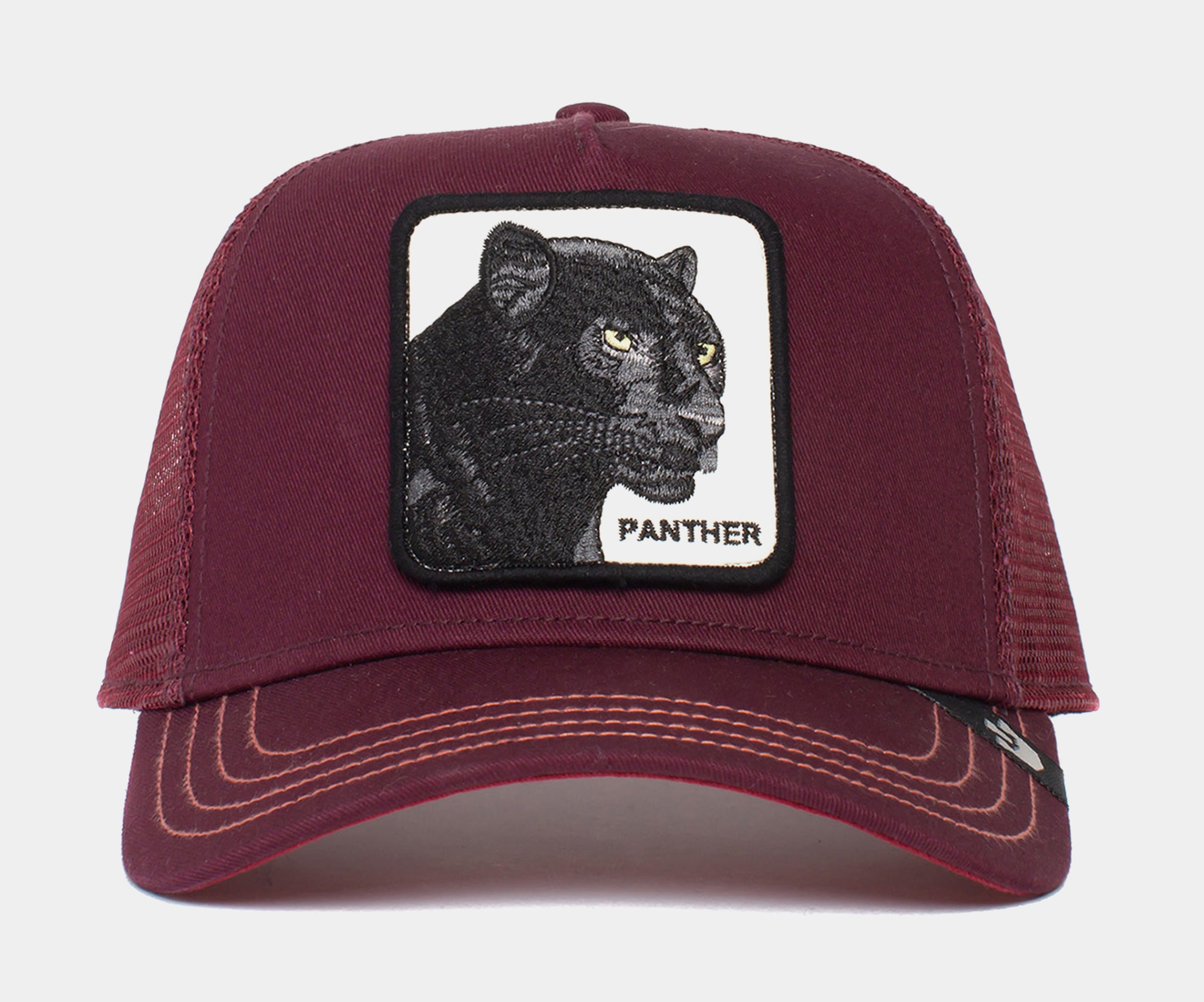 Goorin Bros Panther Trucker Hat Mens Hat Dark Red 101-0381-MAR – Shoe ...