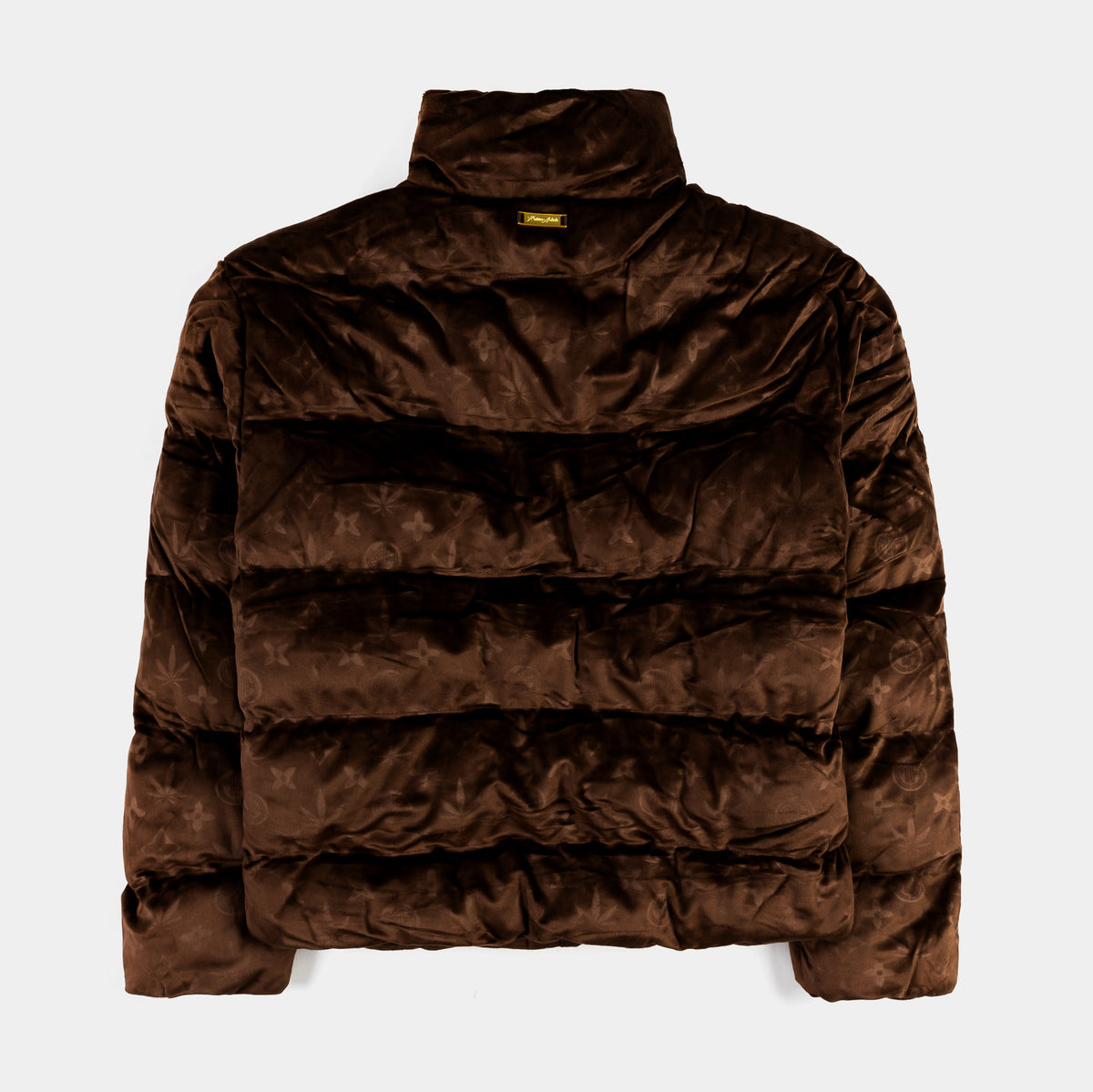Maison Article Brown Velour Puffer Mens Jacket Brown MAPJ10 – Shoe Palace