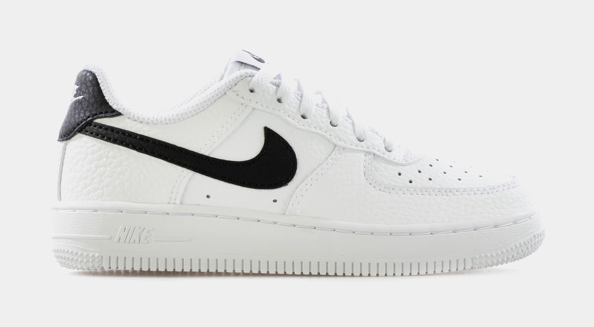 Nike Air Force 1 Preschool Lifestyle Shoe White Black CZ1685-100 – Shoe ...