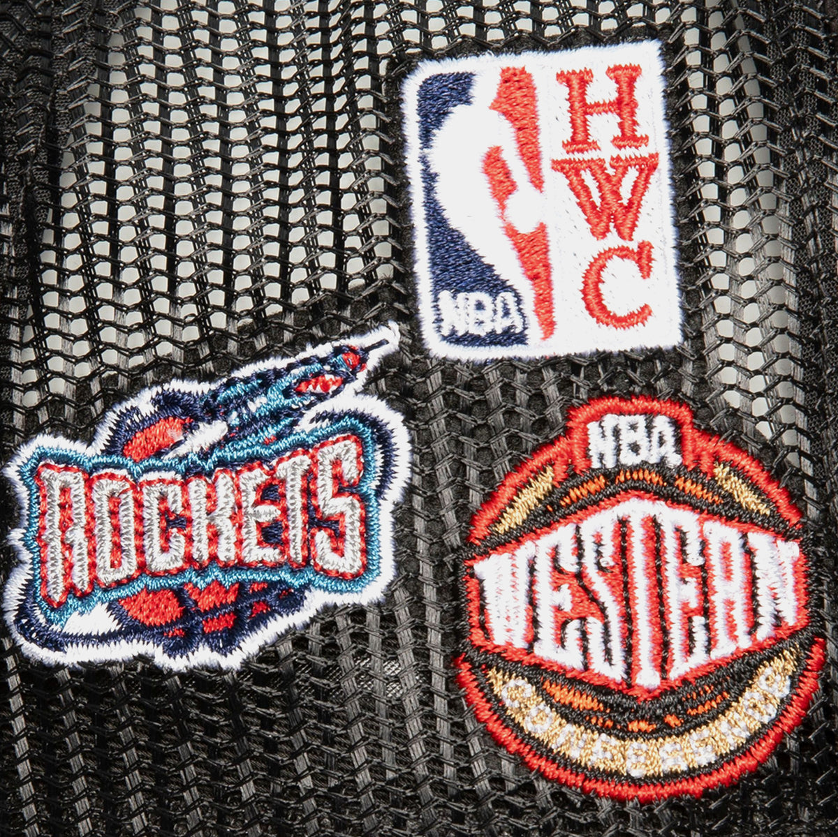 Mitchell & Ness Times Up Houston Rockets Trucker Mens Hat Black Red ...